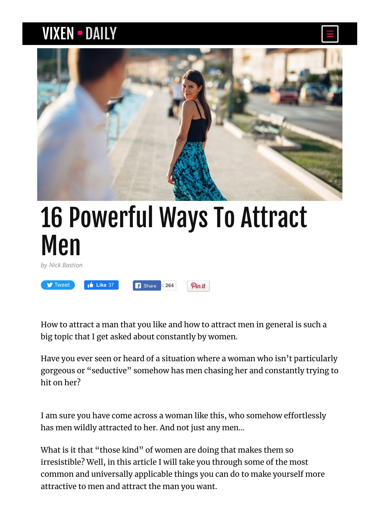 16 Powerful Ways To Attract Men.pdf | DocDroid