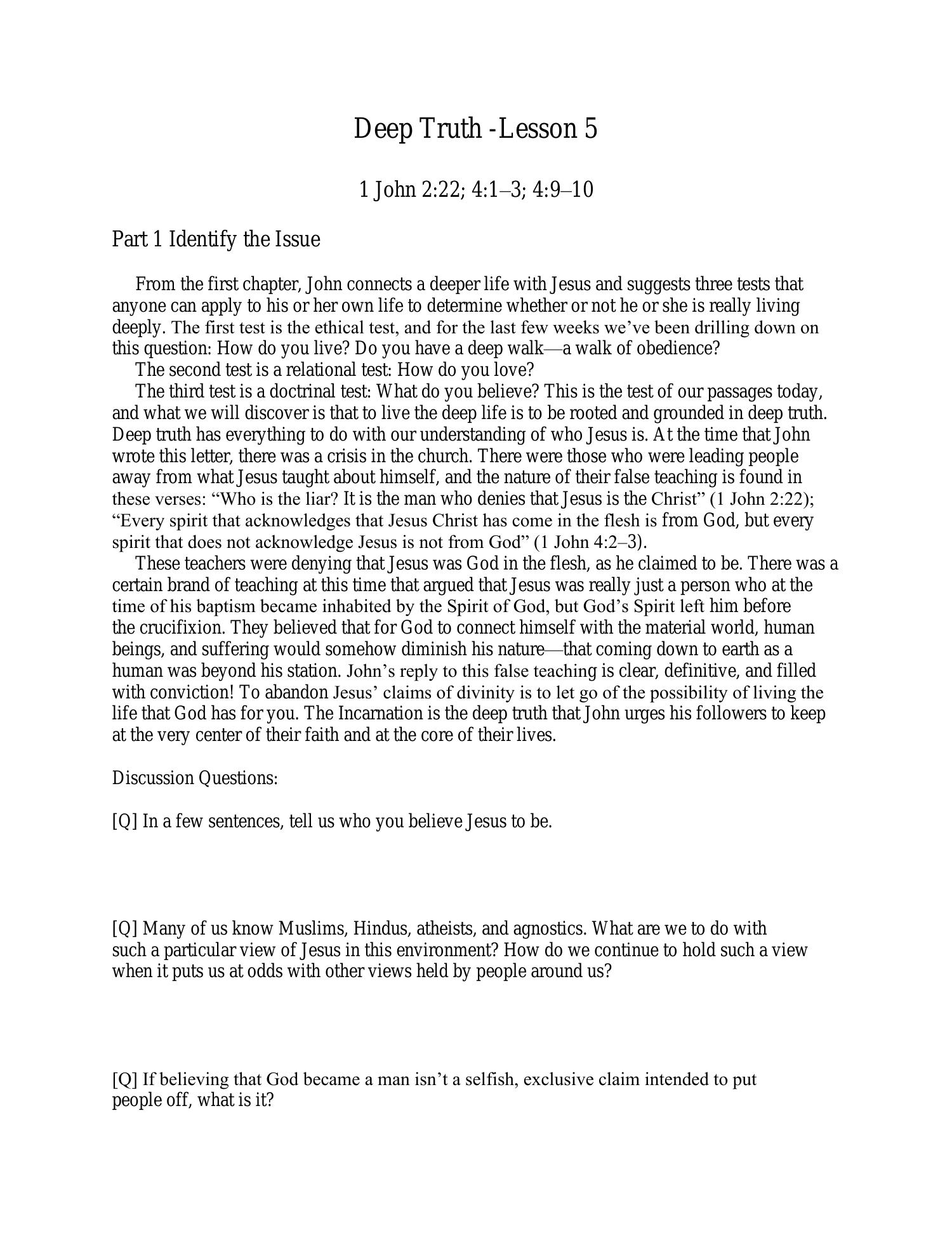 Deep Truth.docx | DocDroid