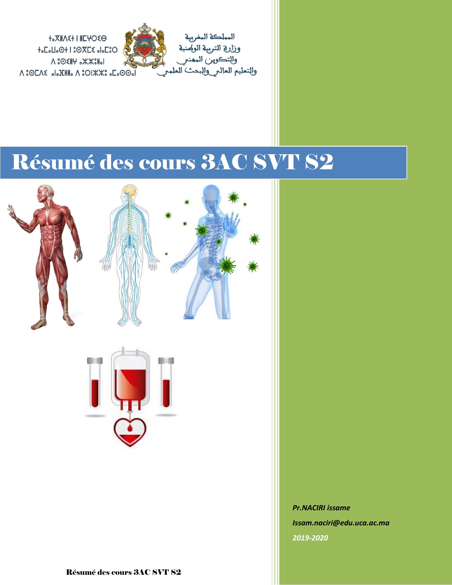 Résumé des cours svt 3A.C S2 Pr.NACIRI issame.pdf | DocDroid