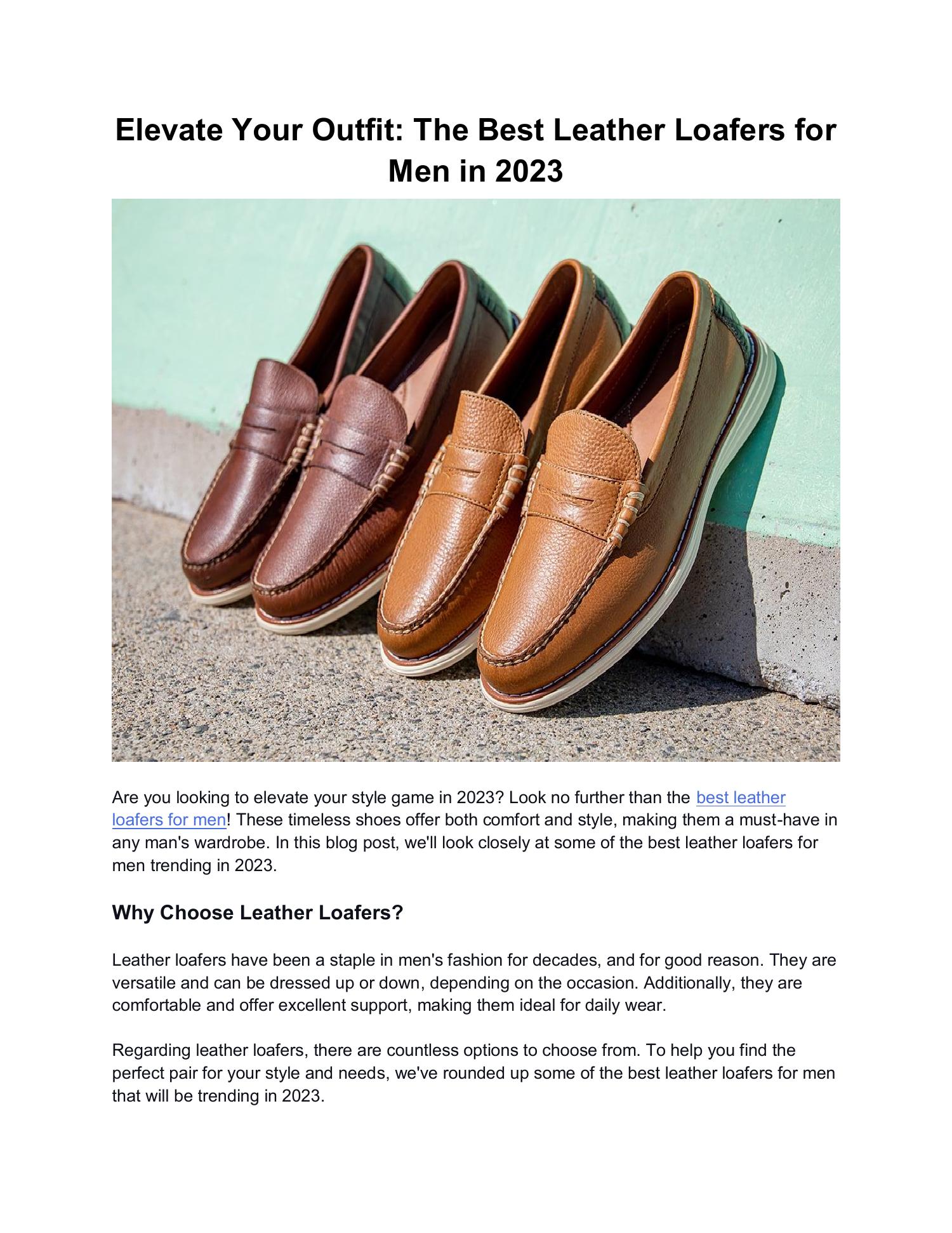 best leather loafers mens.pdf | DocDroid