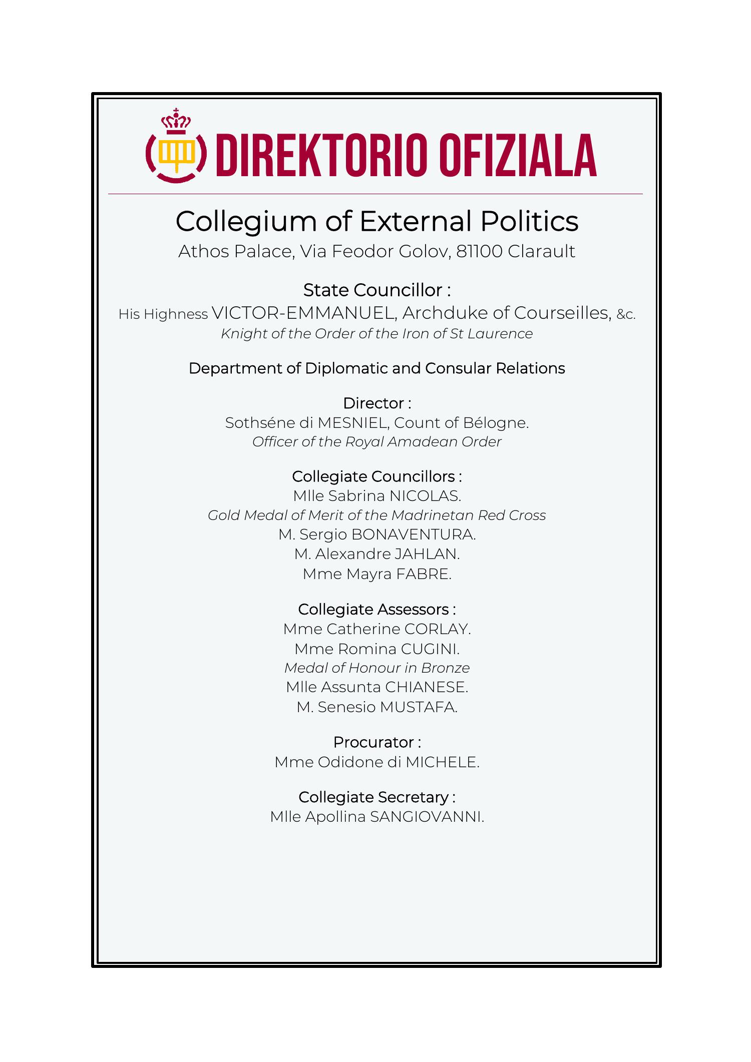 Collegium of External Politics Directory.pdf | DocDroid