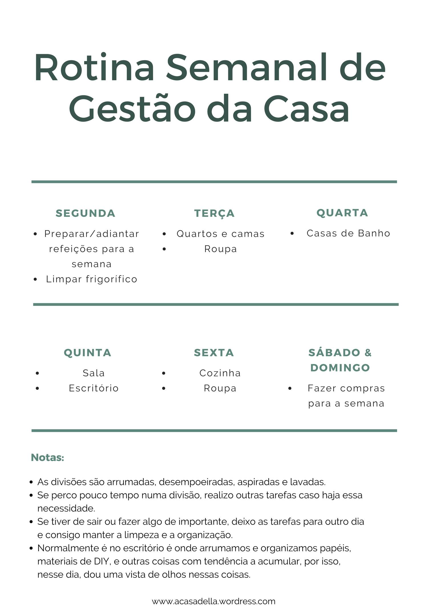 Rotina Semanal de Gestão da Casa..pdf | DocDroid