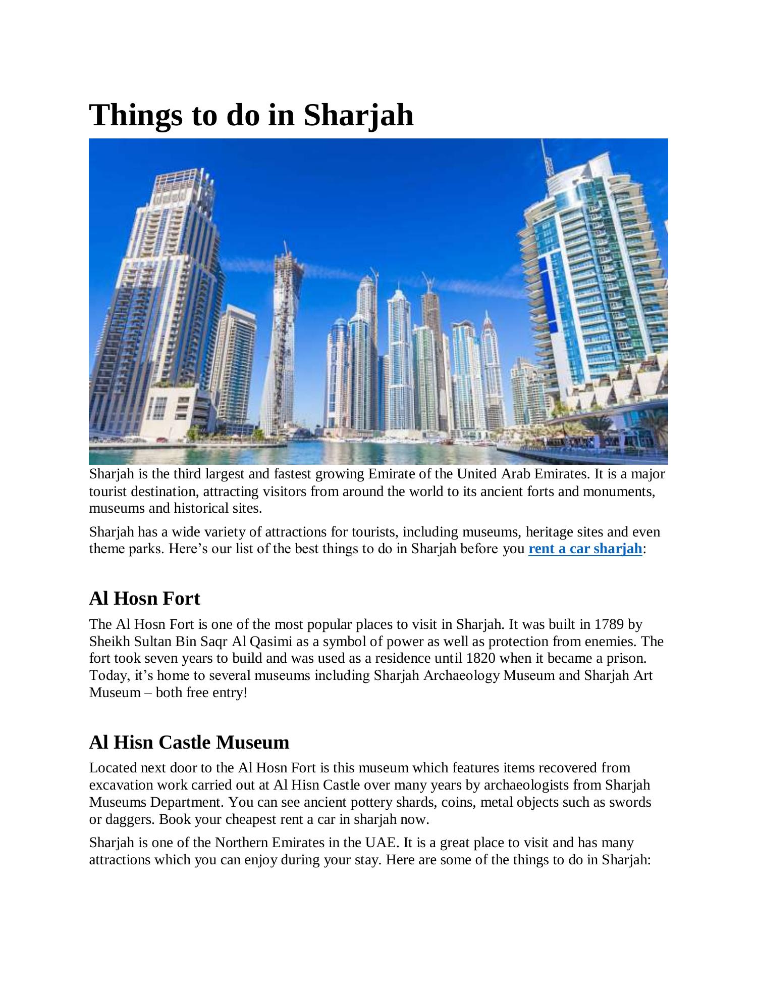 Things to do in Sharjah.pdf | DocDroid