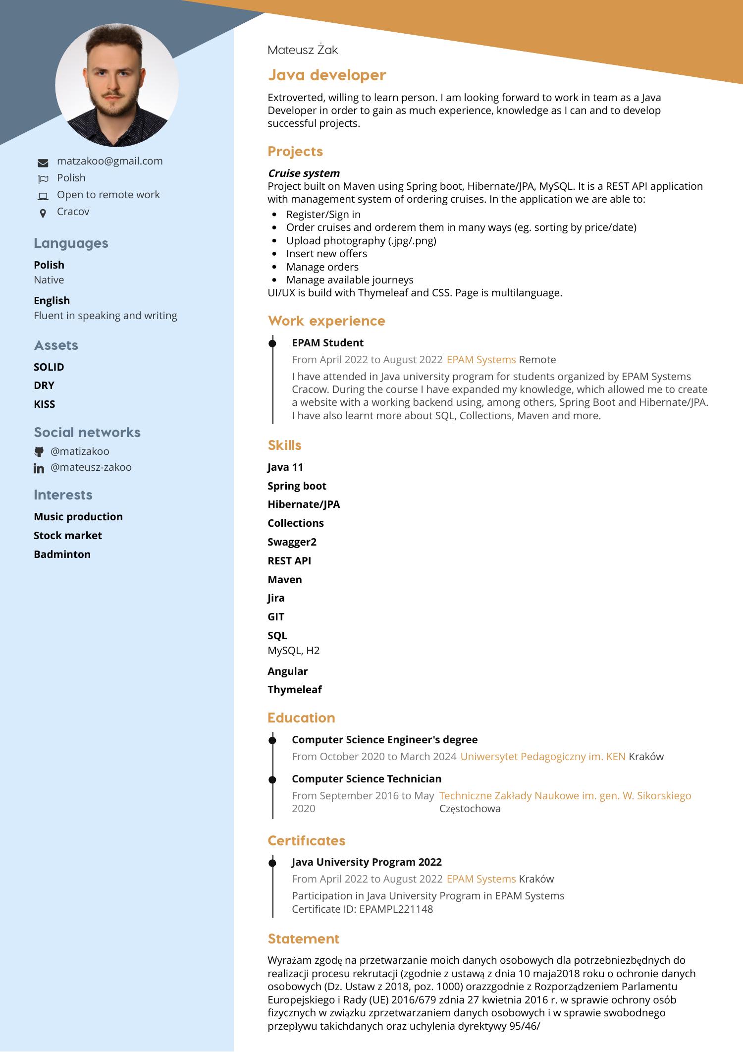CV Mateusz Żak .pdf | DocDroid