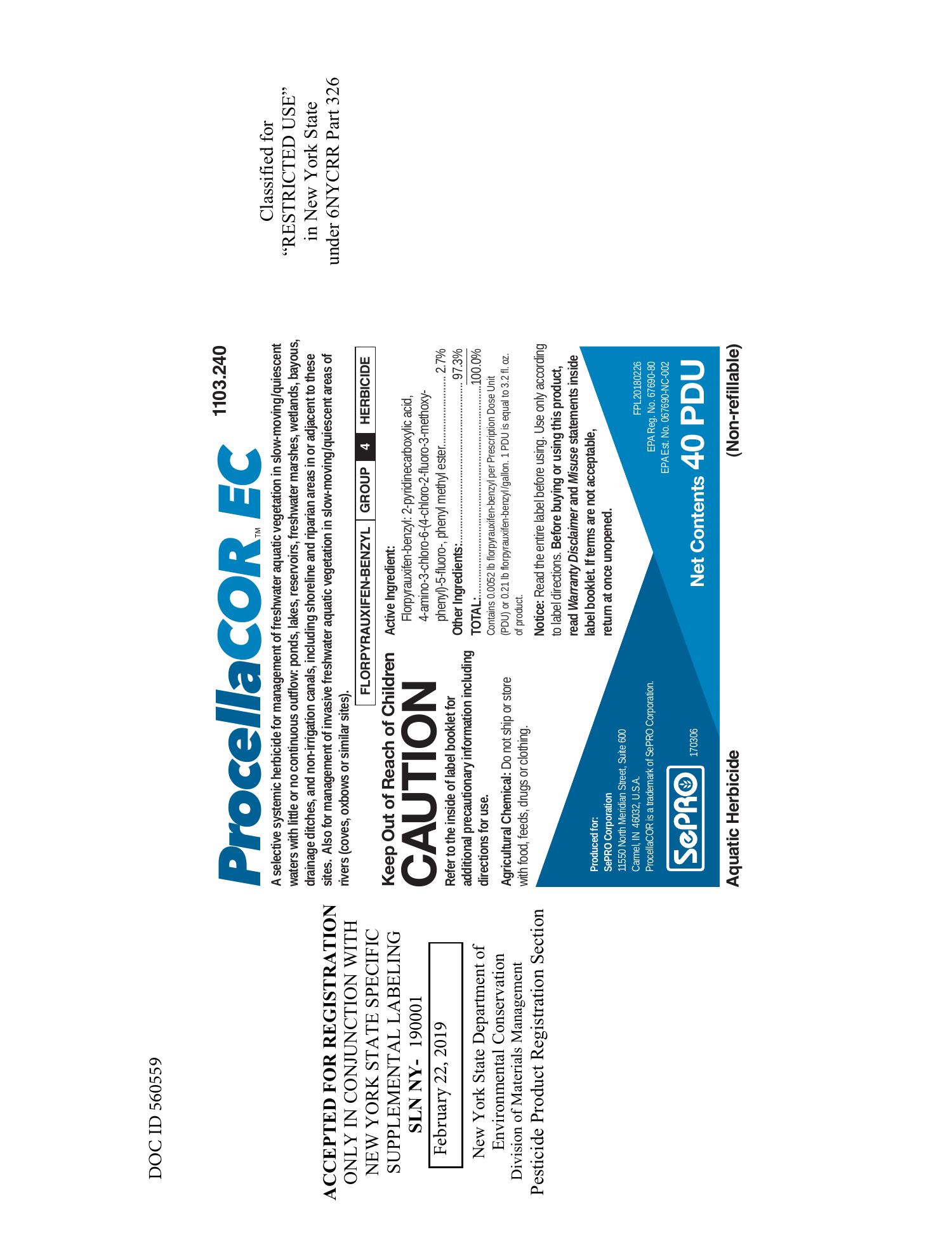 ProcellaCOR NY Label.pdf | DocDroid