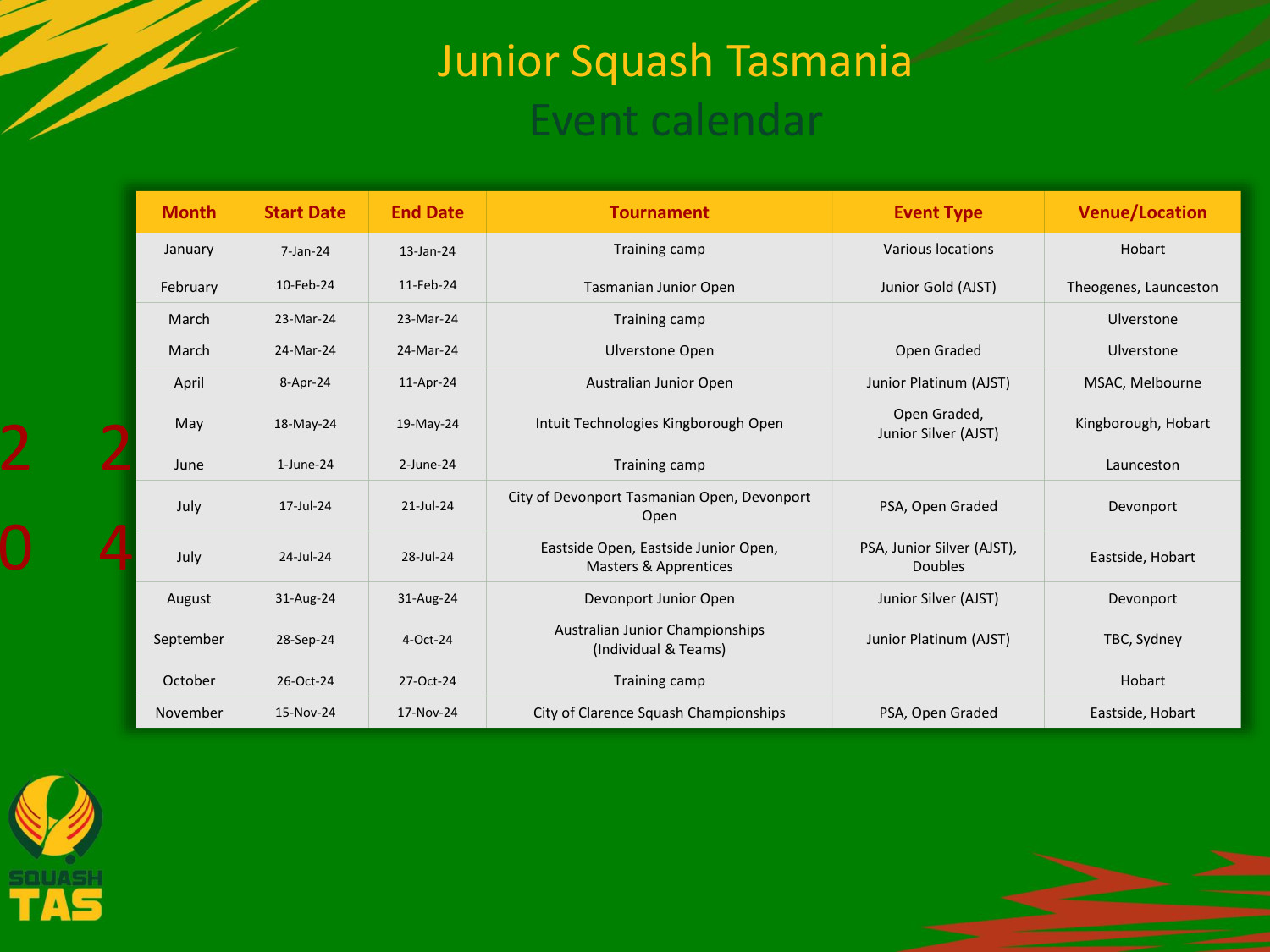 SquashTas 2024 Calendar.pdf | DocDroid