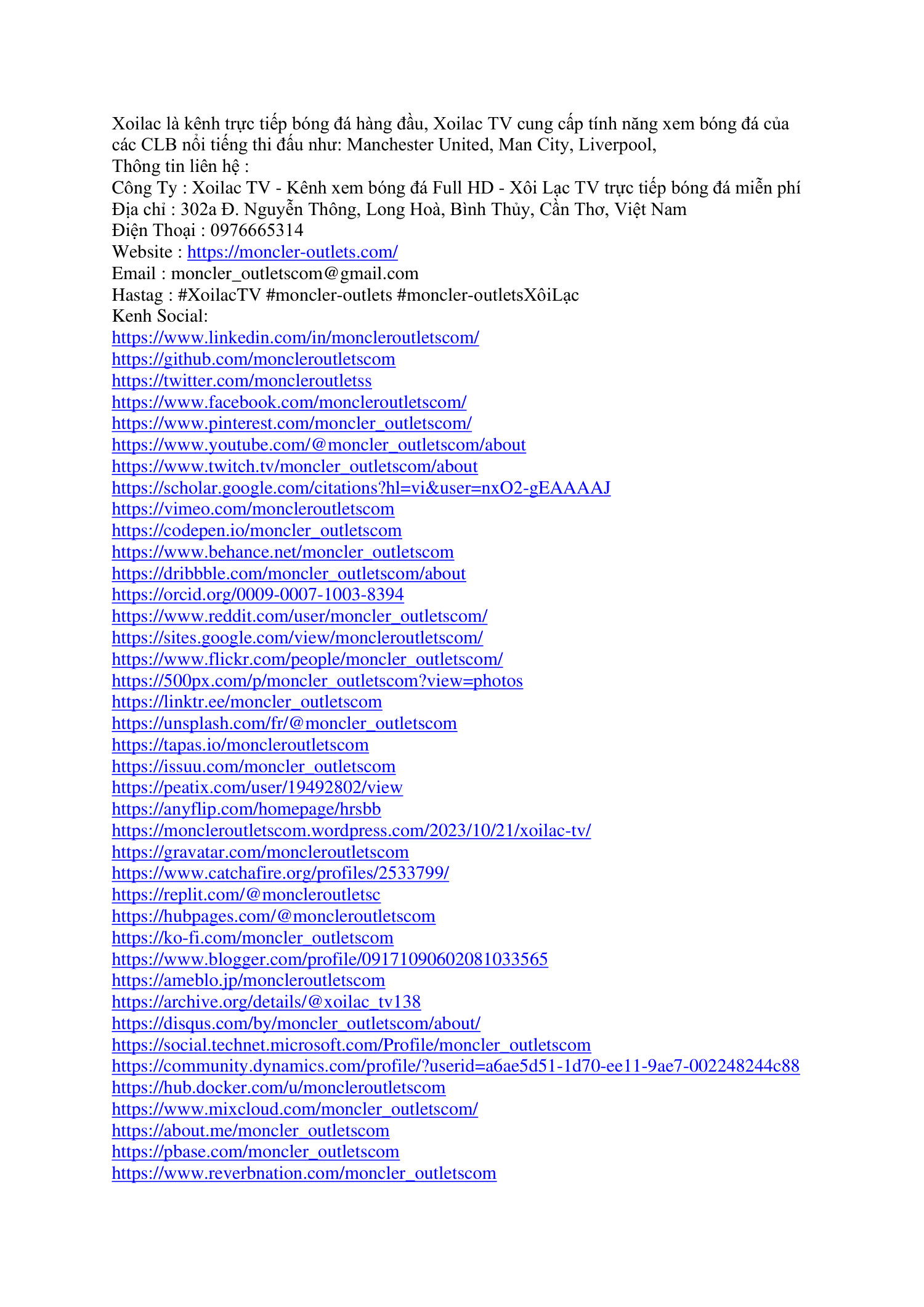 Xoilac TV.docx | DocDroid