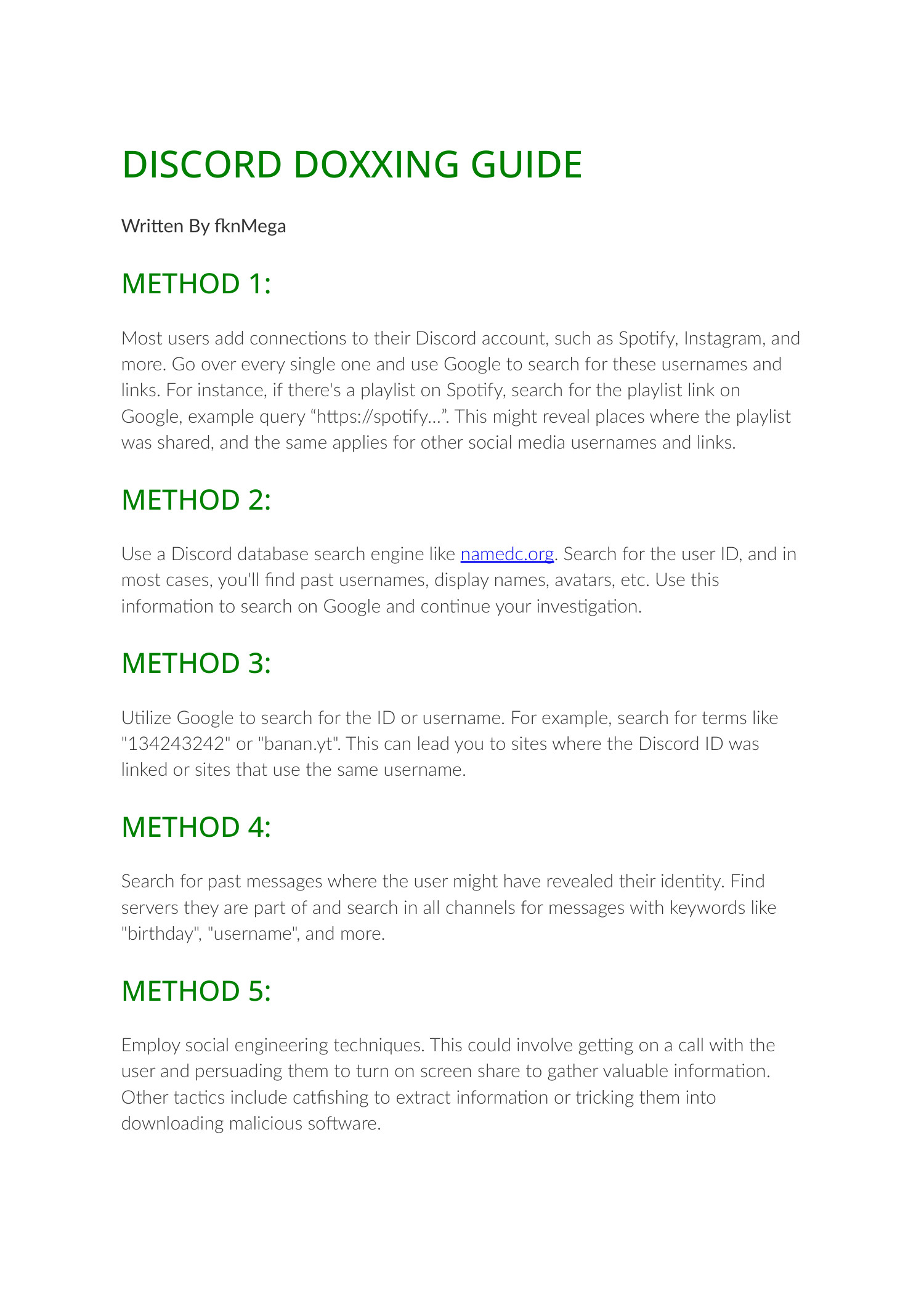 Discord Doxxing Guide.pdf | DocDroid