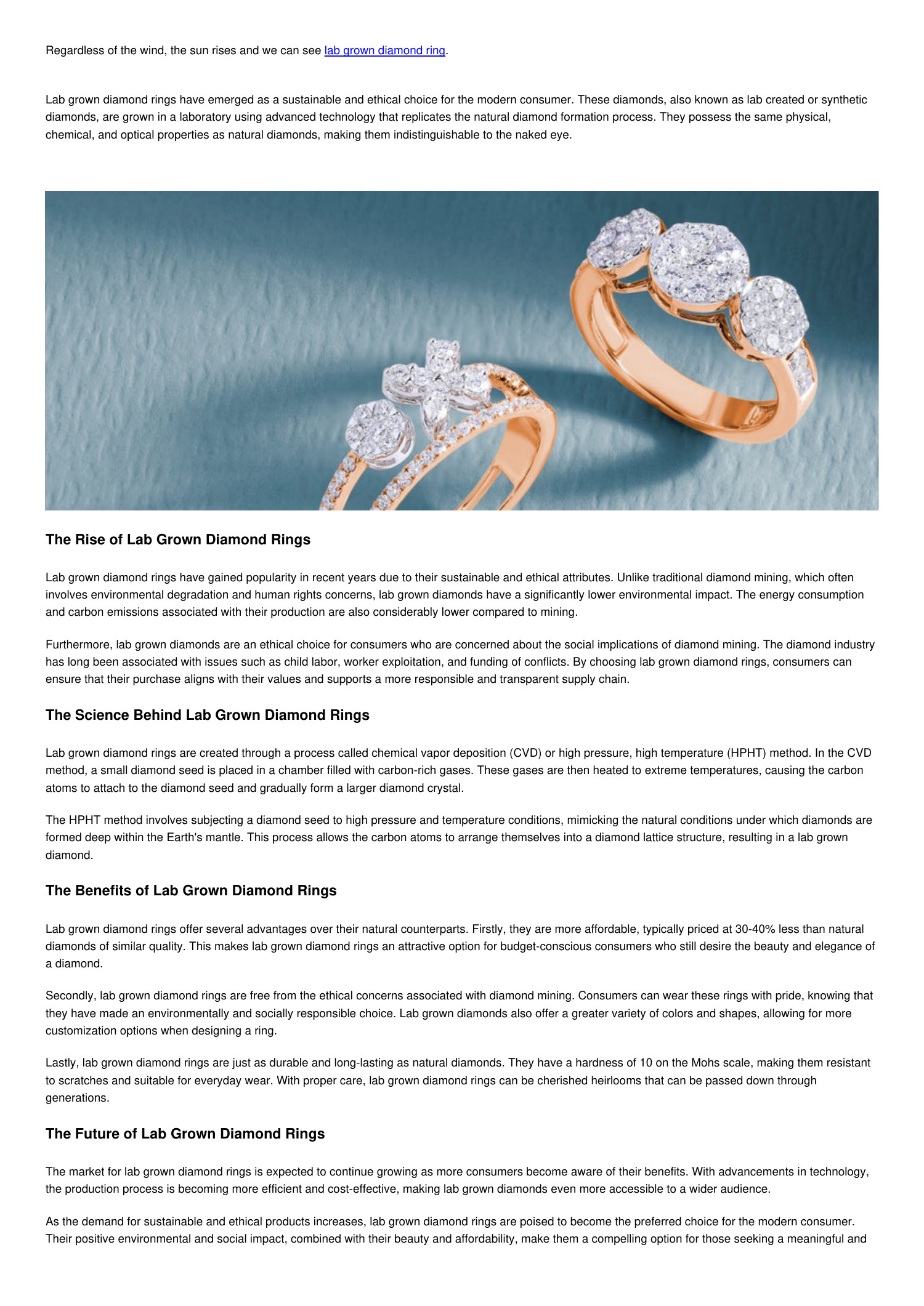 Lab Grown Diamond Rings: A Sustainable and Ethical Choice for the Modern Consumer.pdf | DocDroid