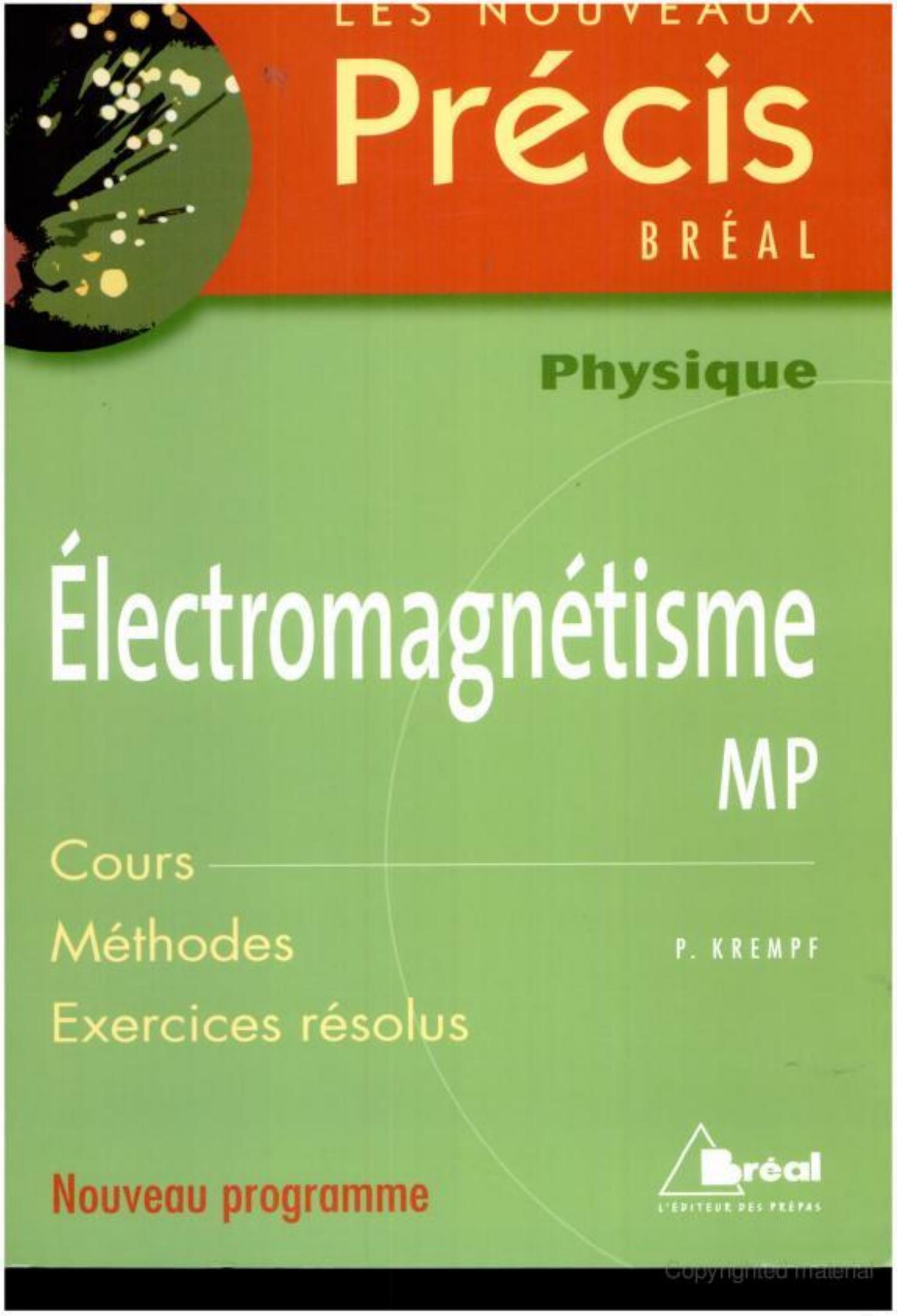 Precis Electromagnetisme MP.pdf | DocDroid