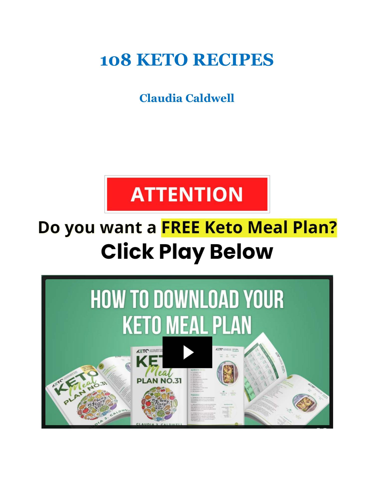 108 Free Keto Recipes.pdf | DocDroid