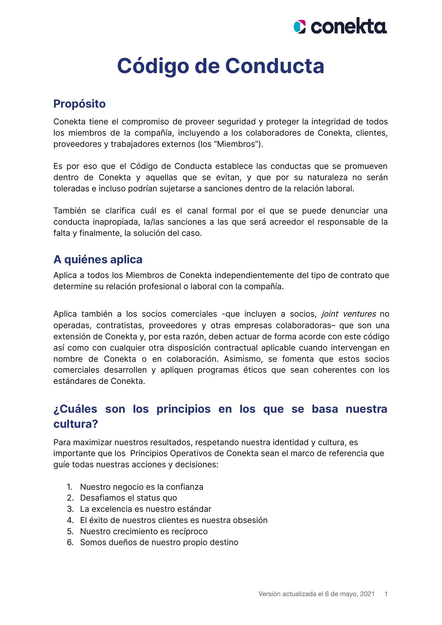 Código de Conducta 2021.pdf | DocDroid