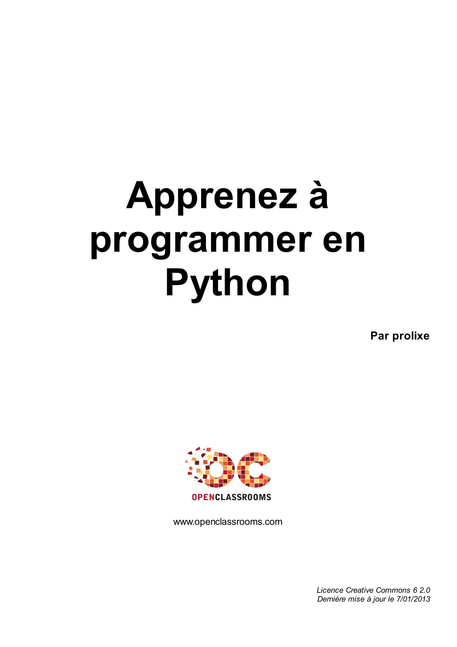 223267-apprenez-a-programmer-en-python.pdf | DocDroid