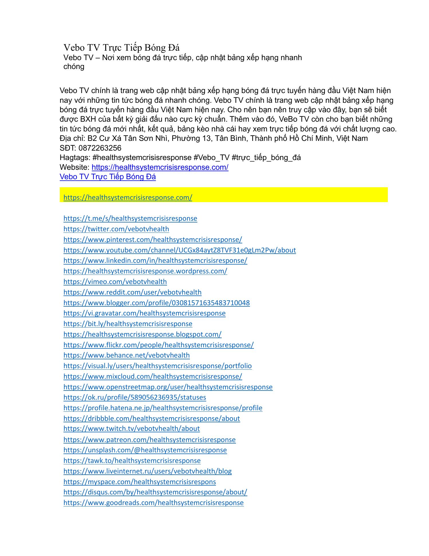 healthsystemcrisisresponse.docx | DocDroid