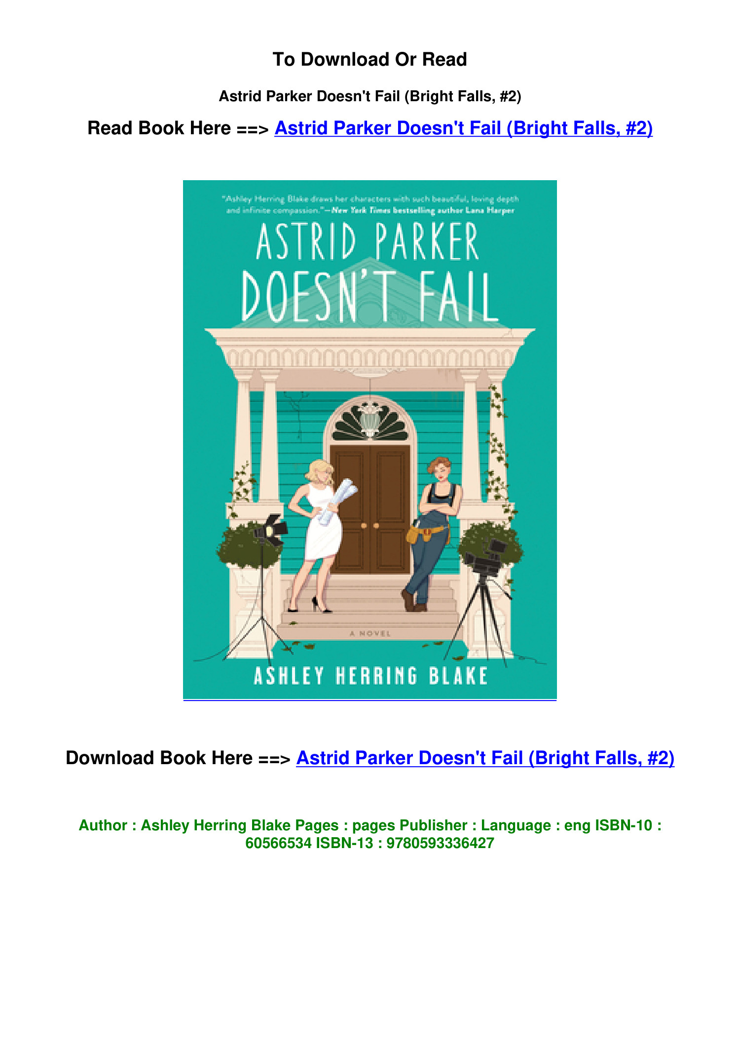 DOWNLOAD PDF Astrid Parker Doesn t Fail Bright Falls 2 By Ashley Herring .pdf | DocDroid