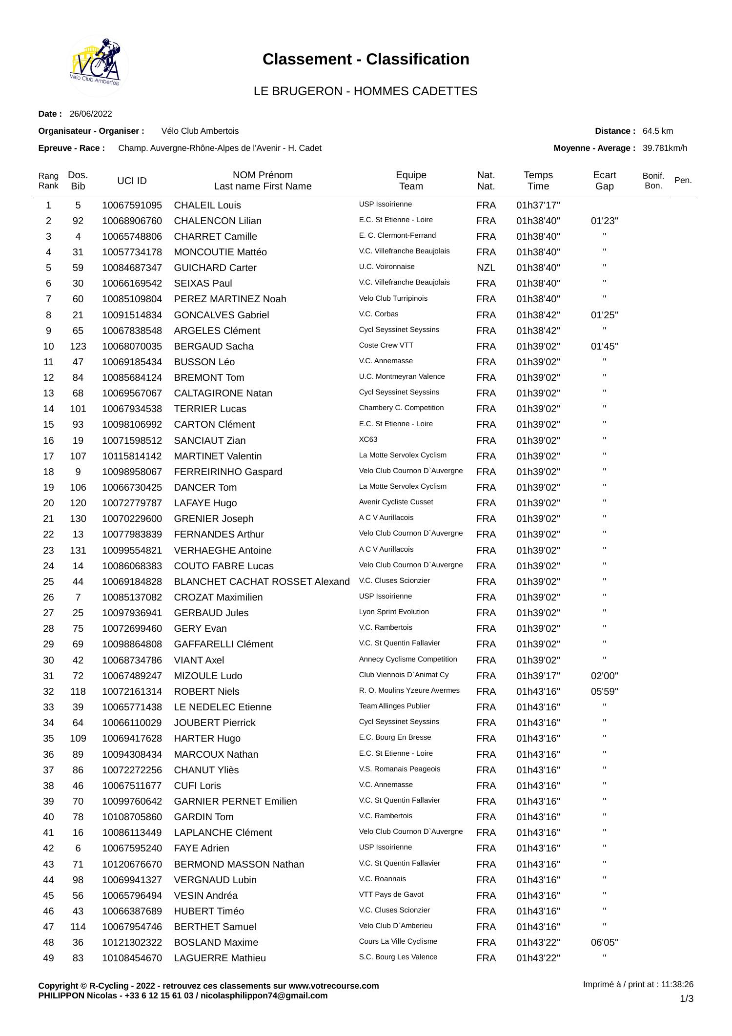 Les classements Aura J2.pdf | DocDroid