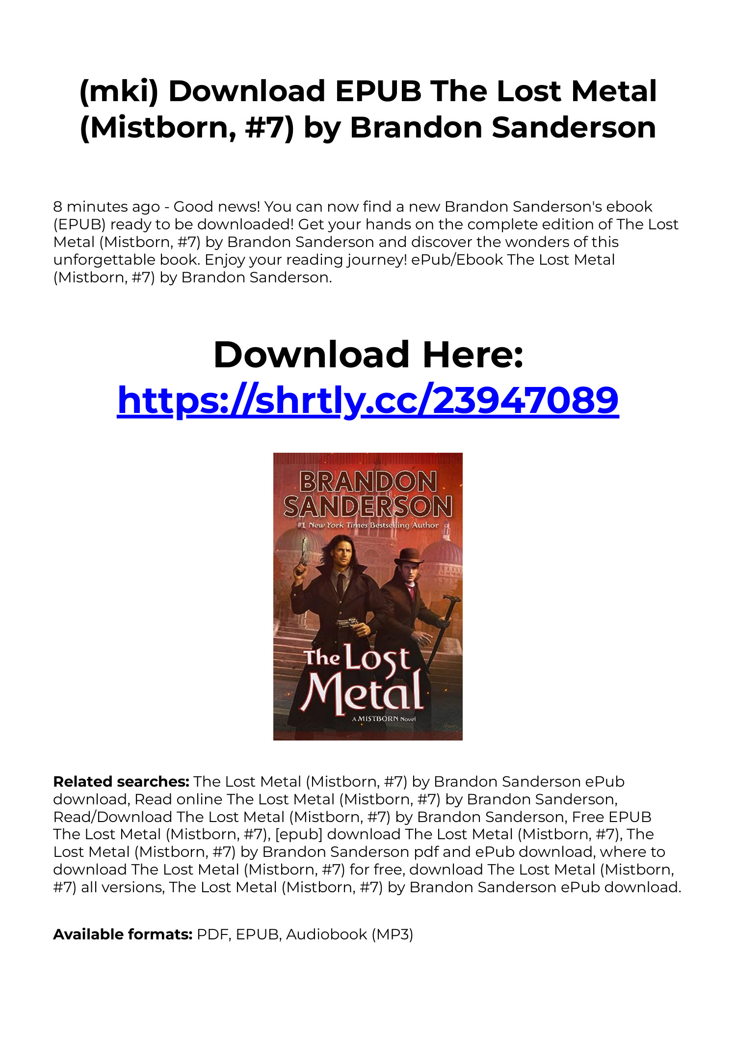 the-lost-metal.pdf | DocDroid