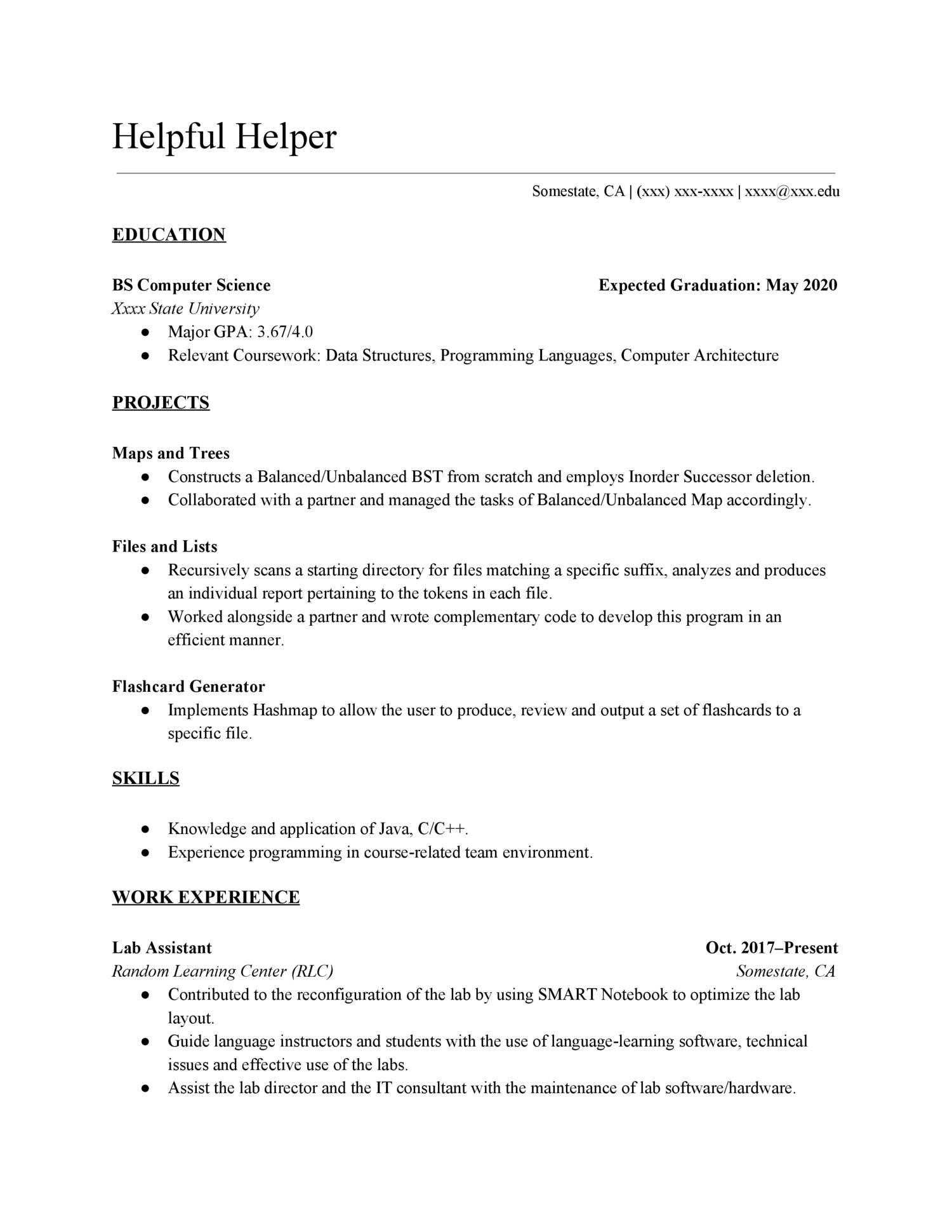 Anon Resume.pdf | DocDroid