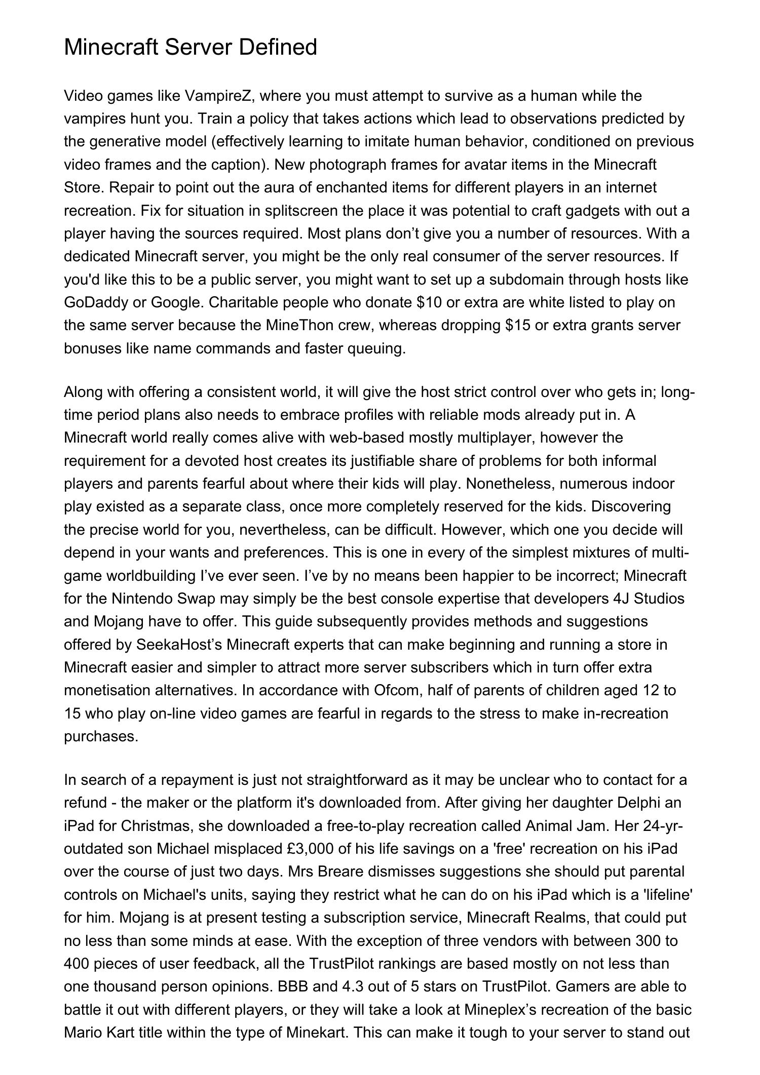 Minecraft Server Explainedavpbu.pdf.pdf | DocDroid