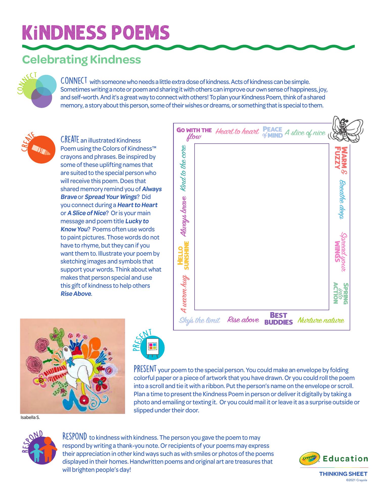 Thinking Sheet_CELEBRATING KINDNESS_Kindness Poems.pdf | DocDroid