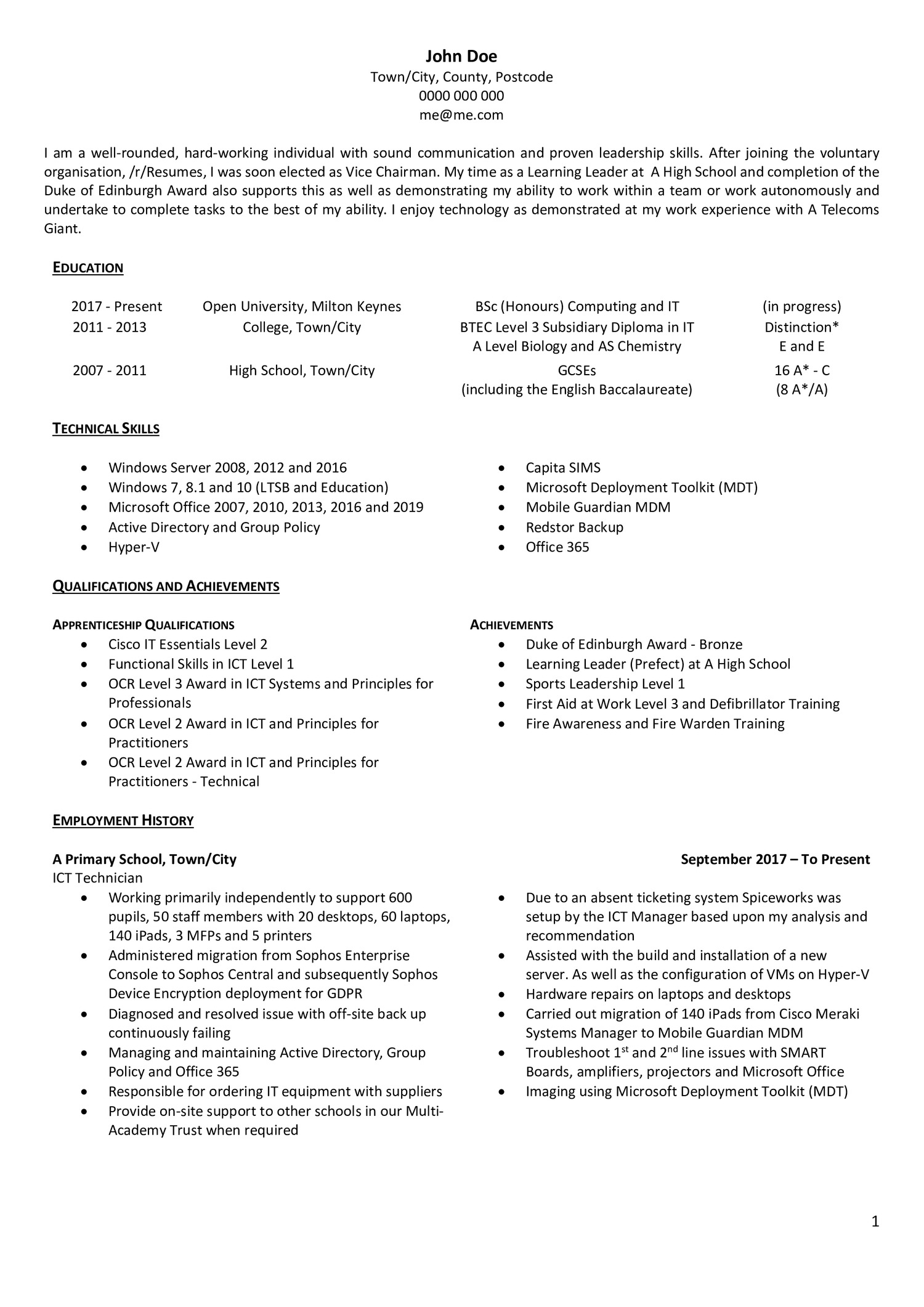 CV001.pdf | DocDroid