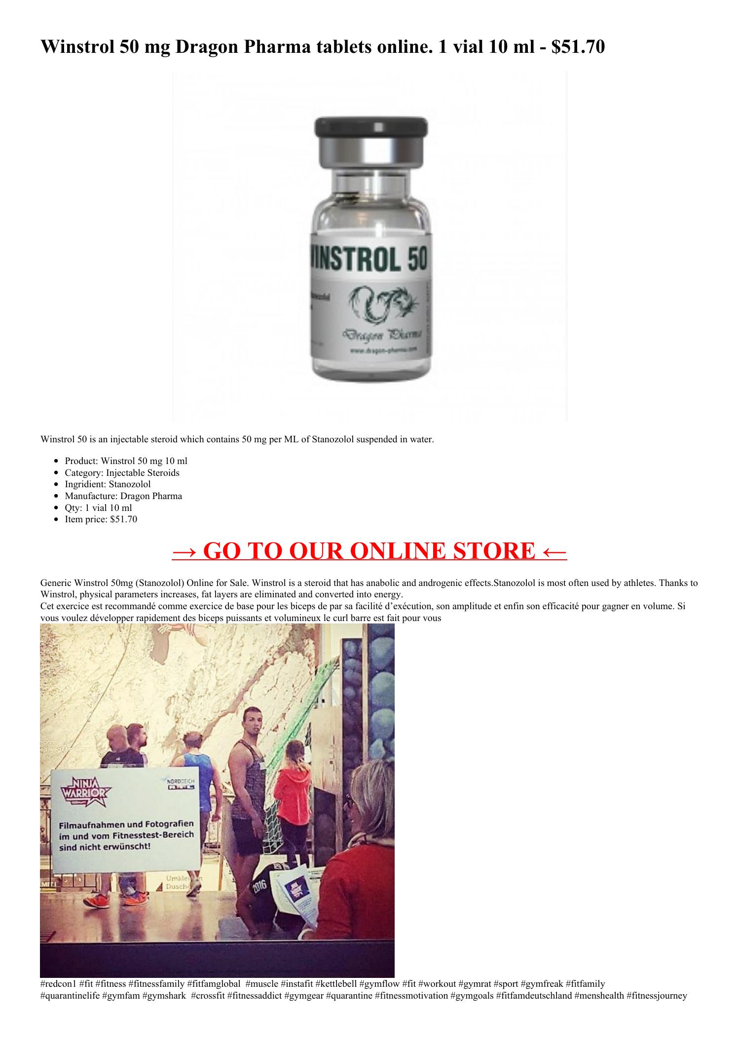 Winstrol 50 mg Dragon Pharma tablets online 1 vial 10 ml.pdf | DocDroid