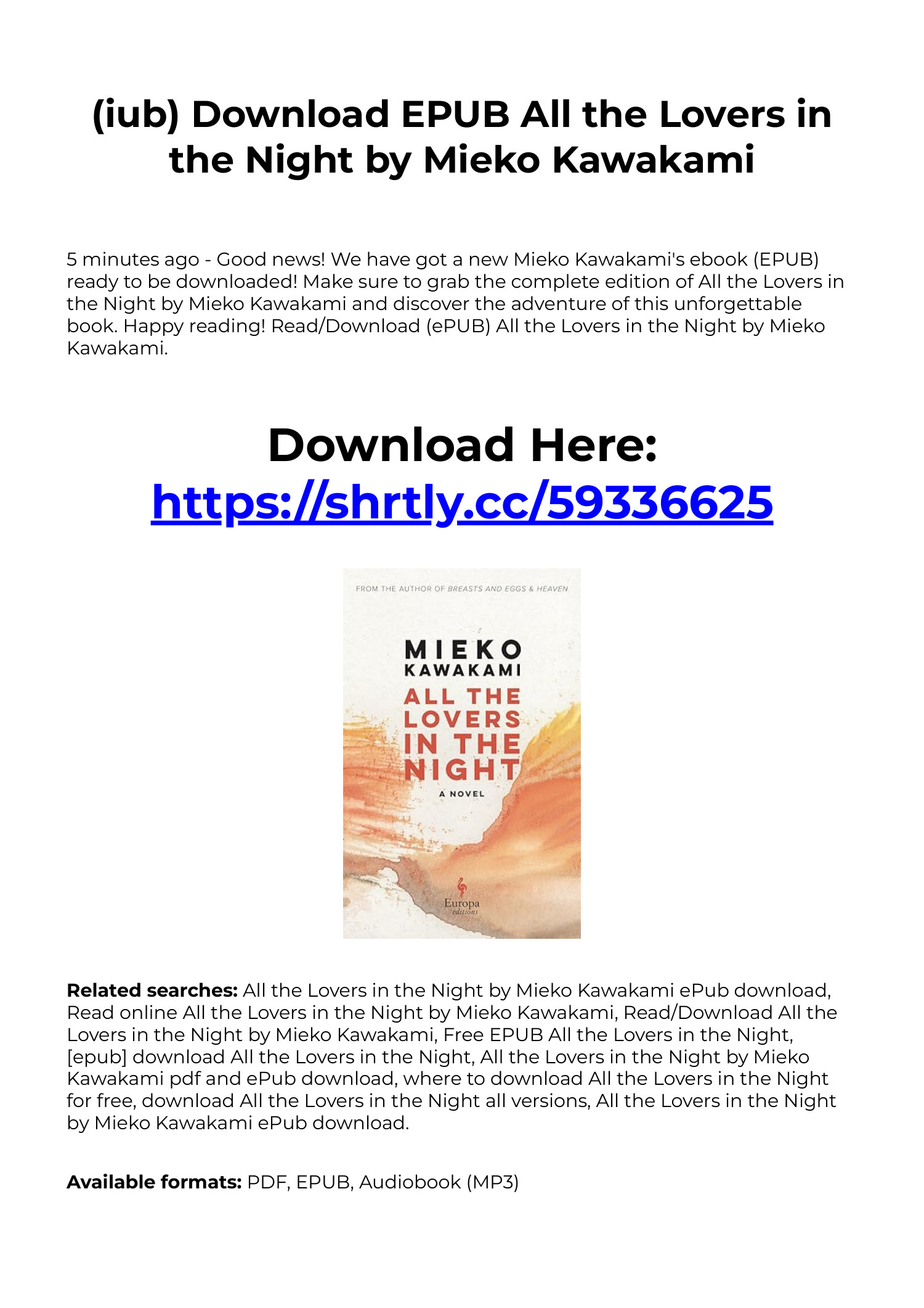 all-the-lovers-in-the-night.pdf | DocDroid