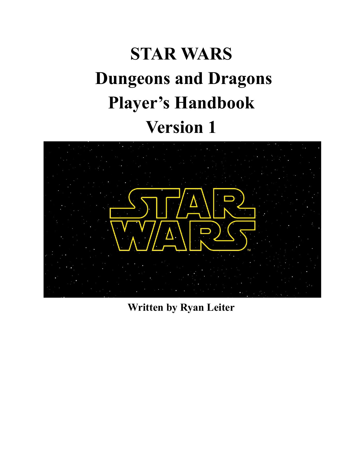 Star Wars Player's Handbook(1.0).pdf | DocDroid