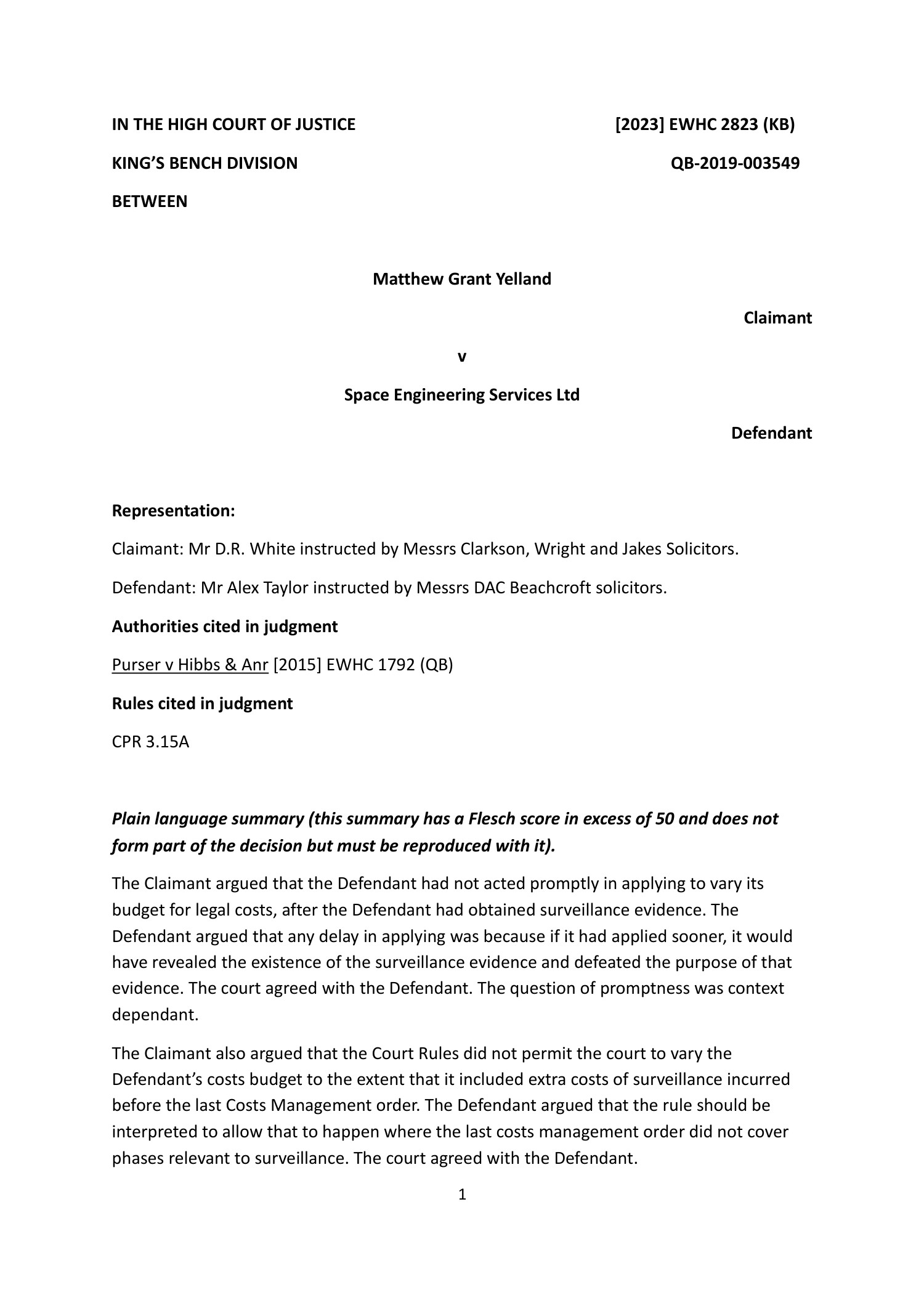 yelland - judgment of Master McCloud.pdf | DocDroid