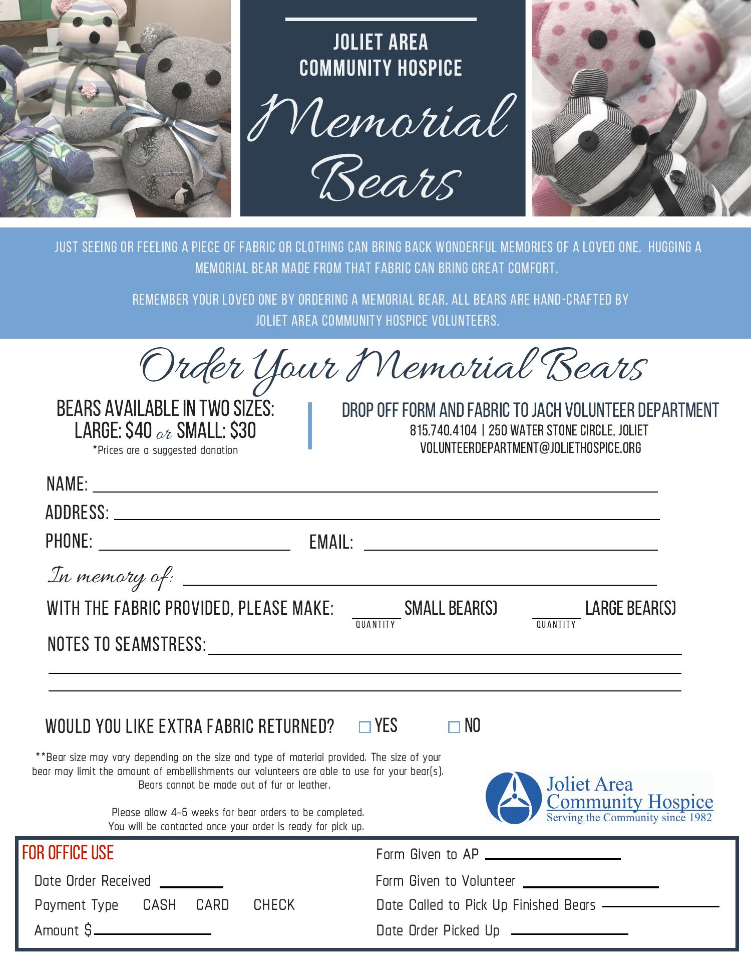 Print Memorial Bear Order Form.pdf | DocDroid