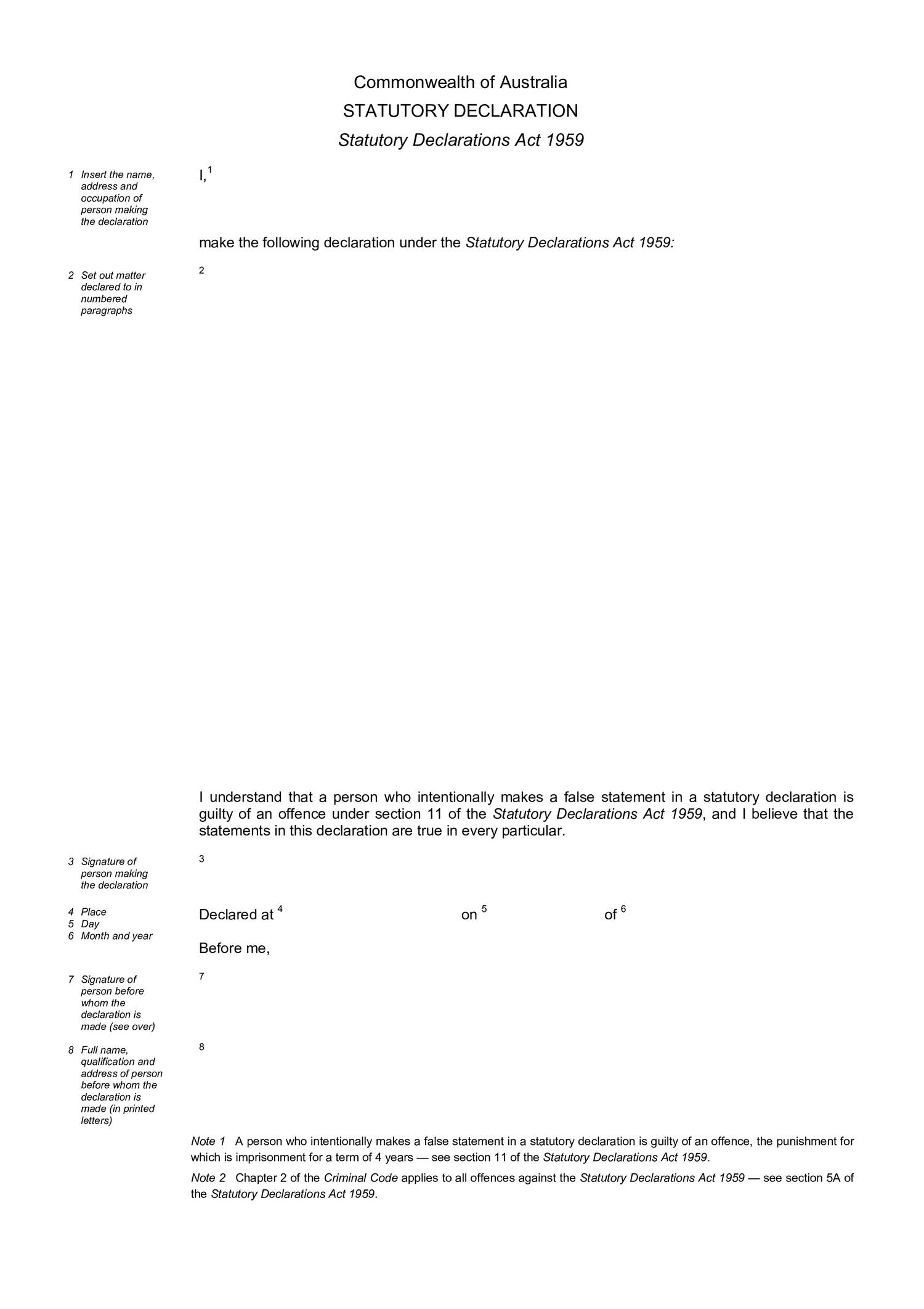 AU Statutory Declaration Form.pdf | DocDroid