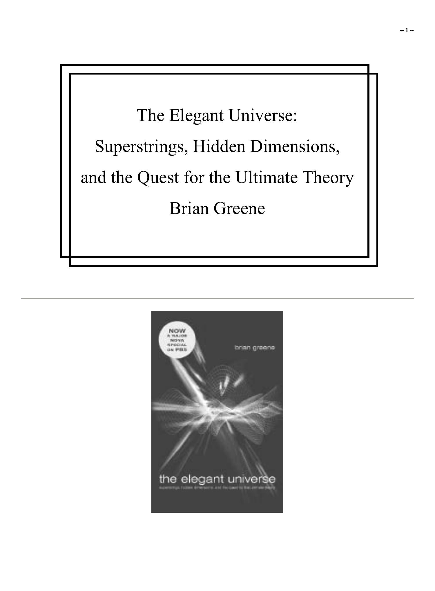 The Elegant Universe ( PDFDrive ).pdf | DocDroid