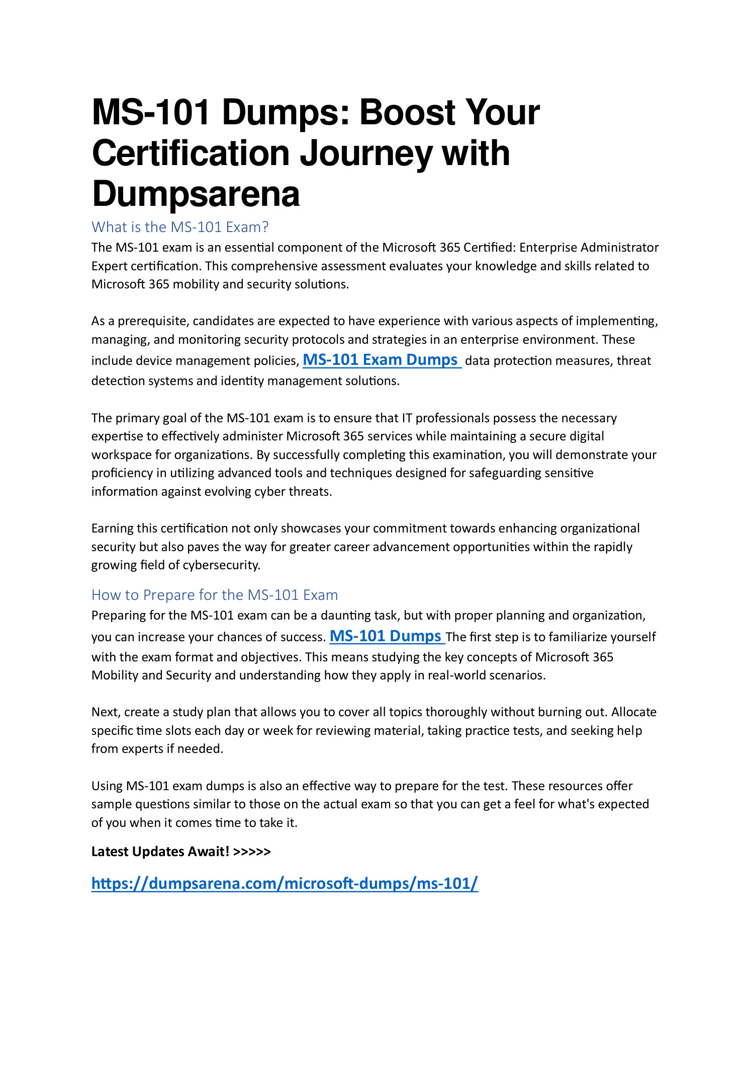 MS-101 Dumps.pdf | DocDroid