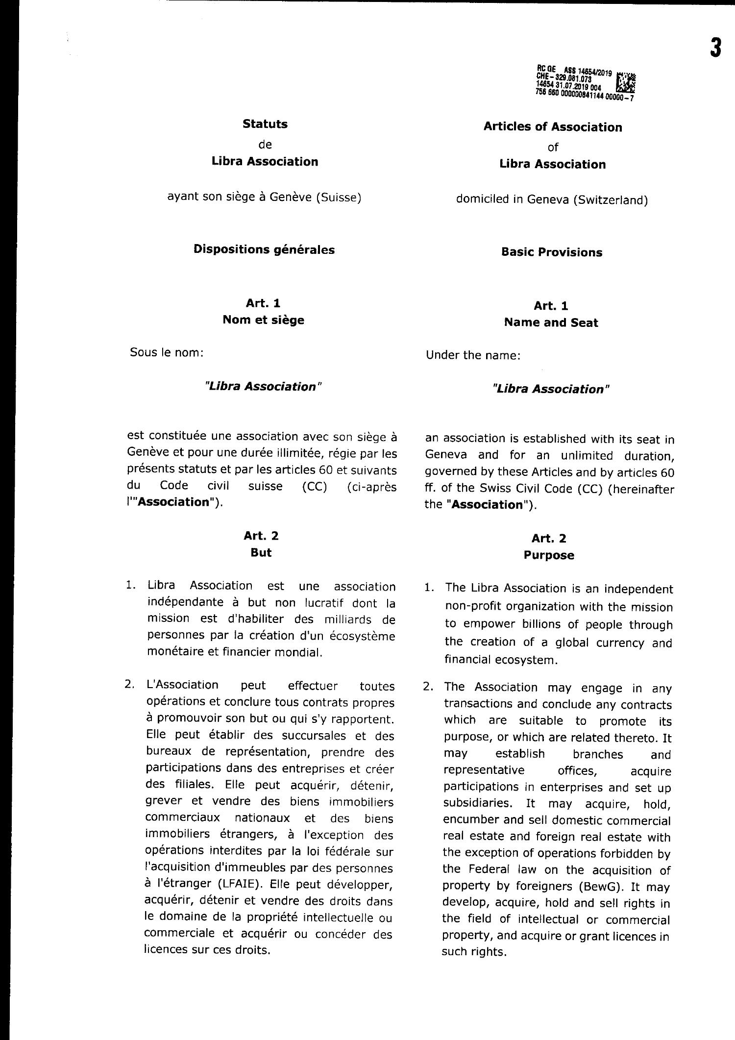 libra association board