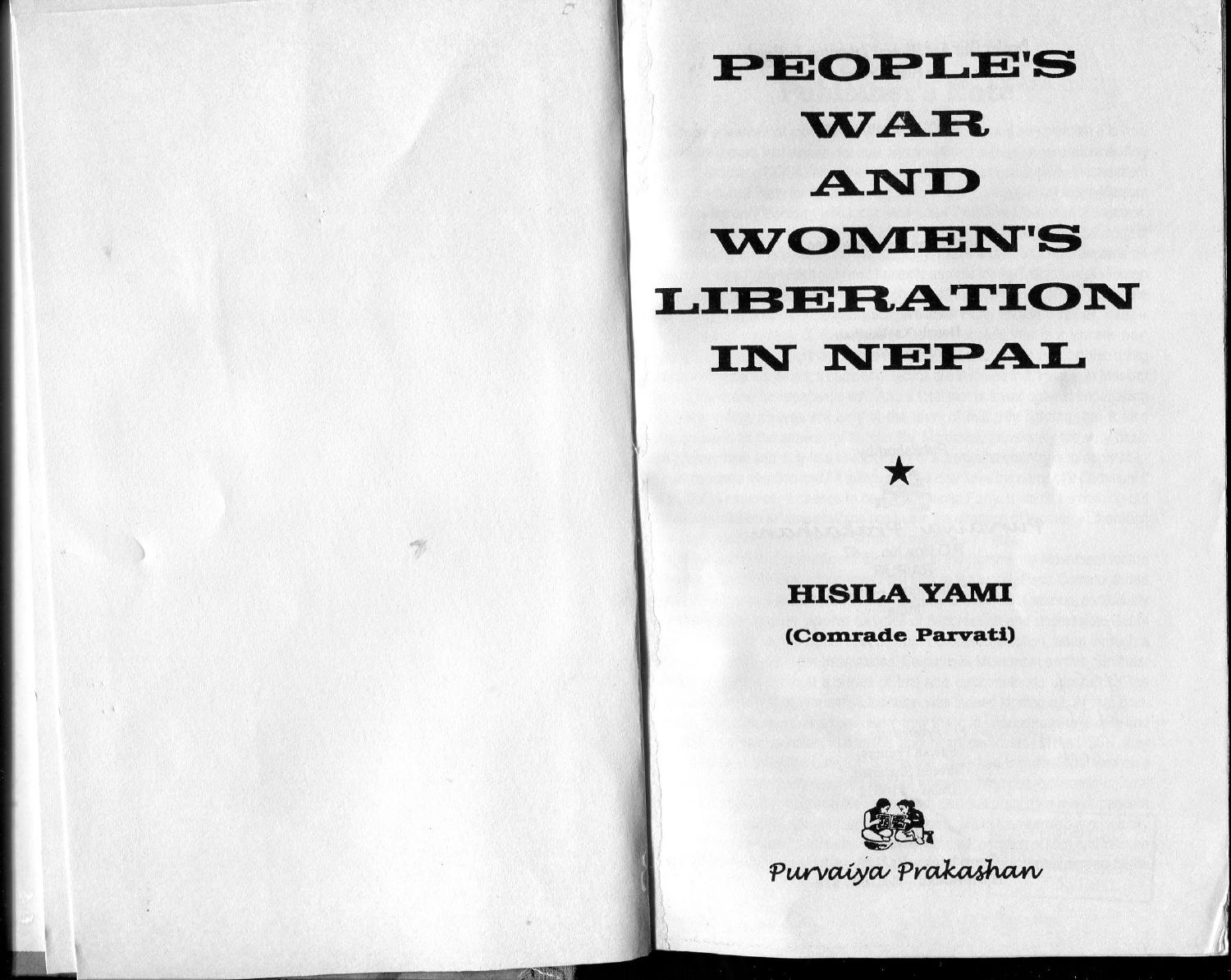Yami - People's War and Women's Liberation in Nepal.pdf | DocDroid