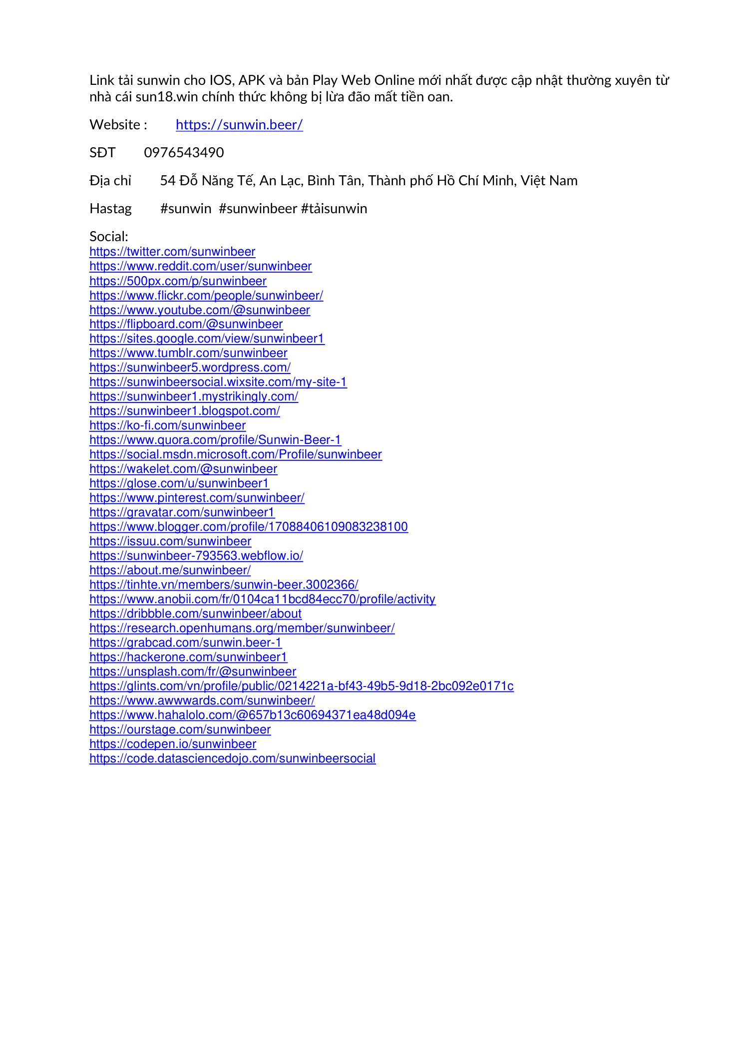 sunwinbeer.docx | DocDroid