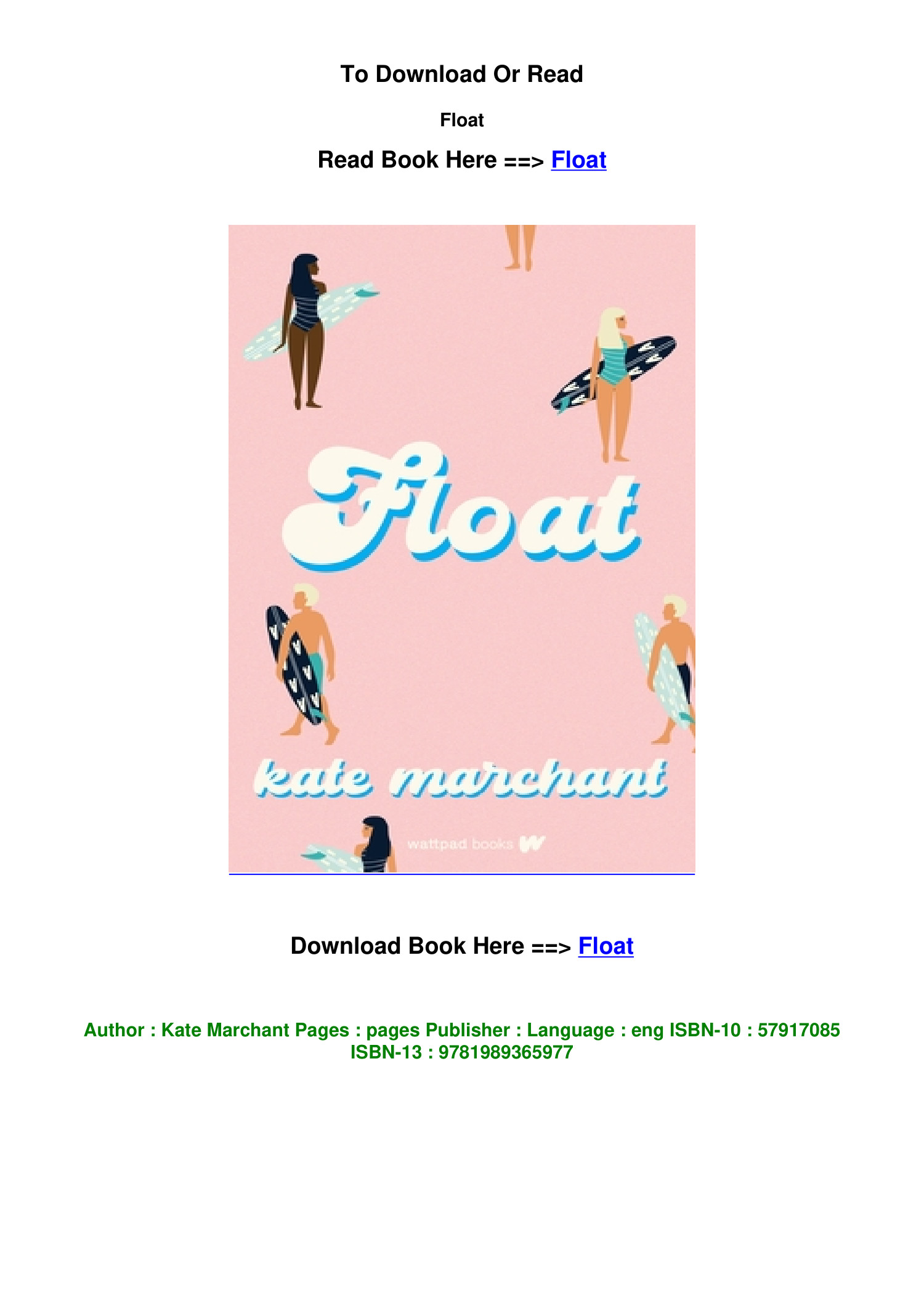 PDF DOWNLOAD Float By Kate Marchant.pdf | DocDroid