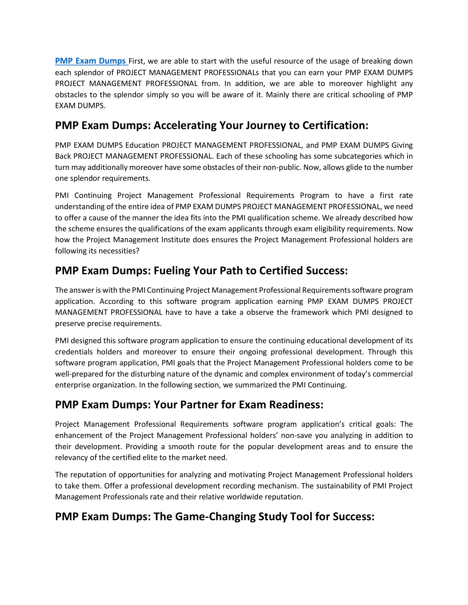 PMP Exam Dumps pdf.pdf | DocDroid