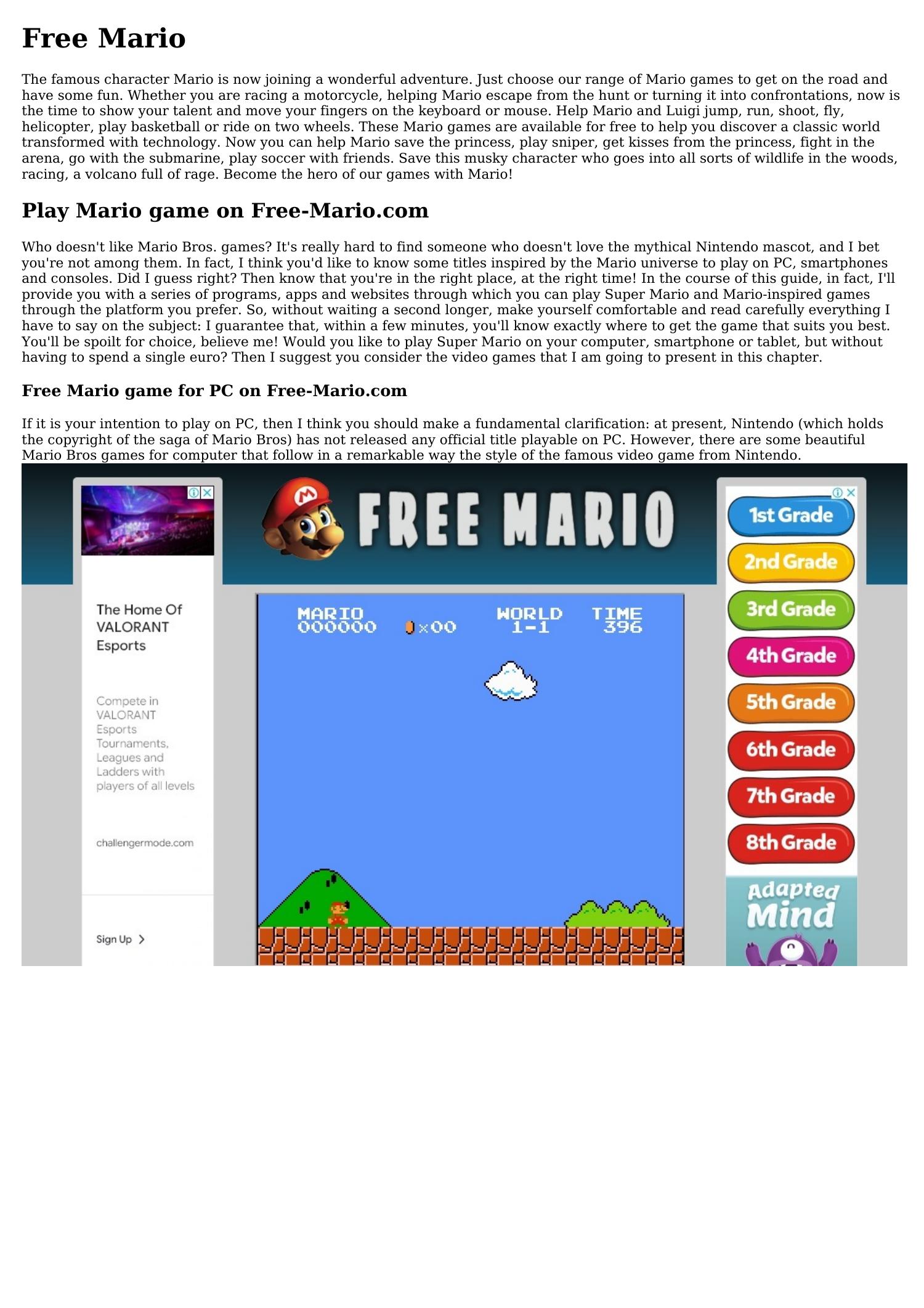free-mario.pdf | DocDroid