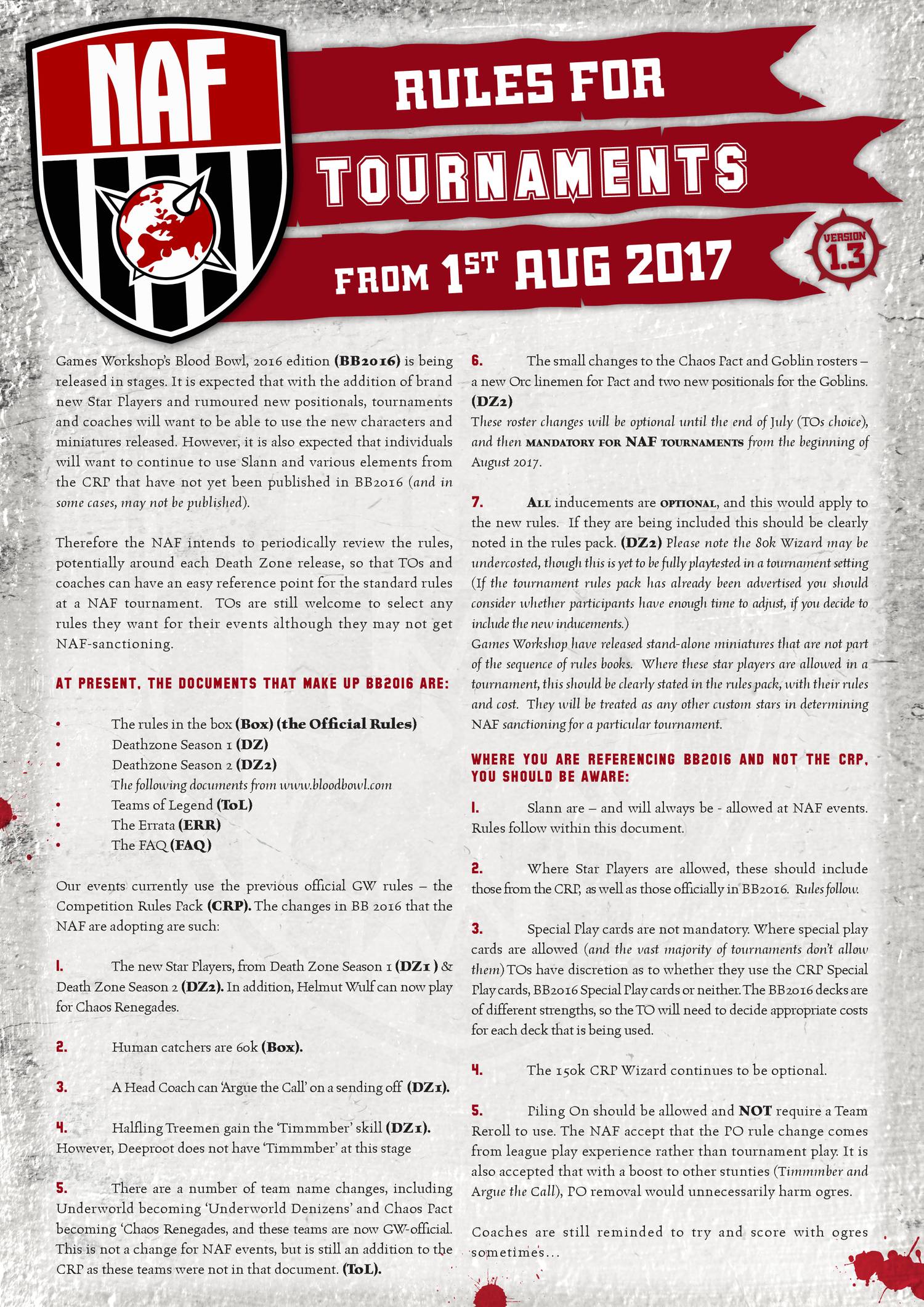 NAF Rules Update v1 3 pdf DocDroid