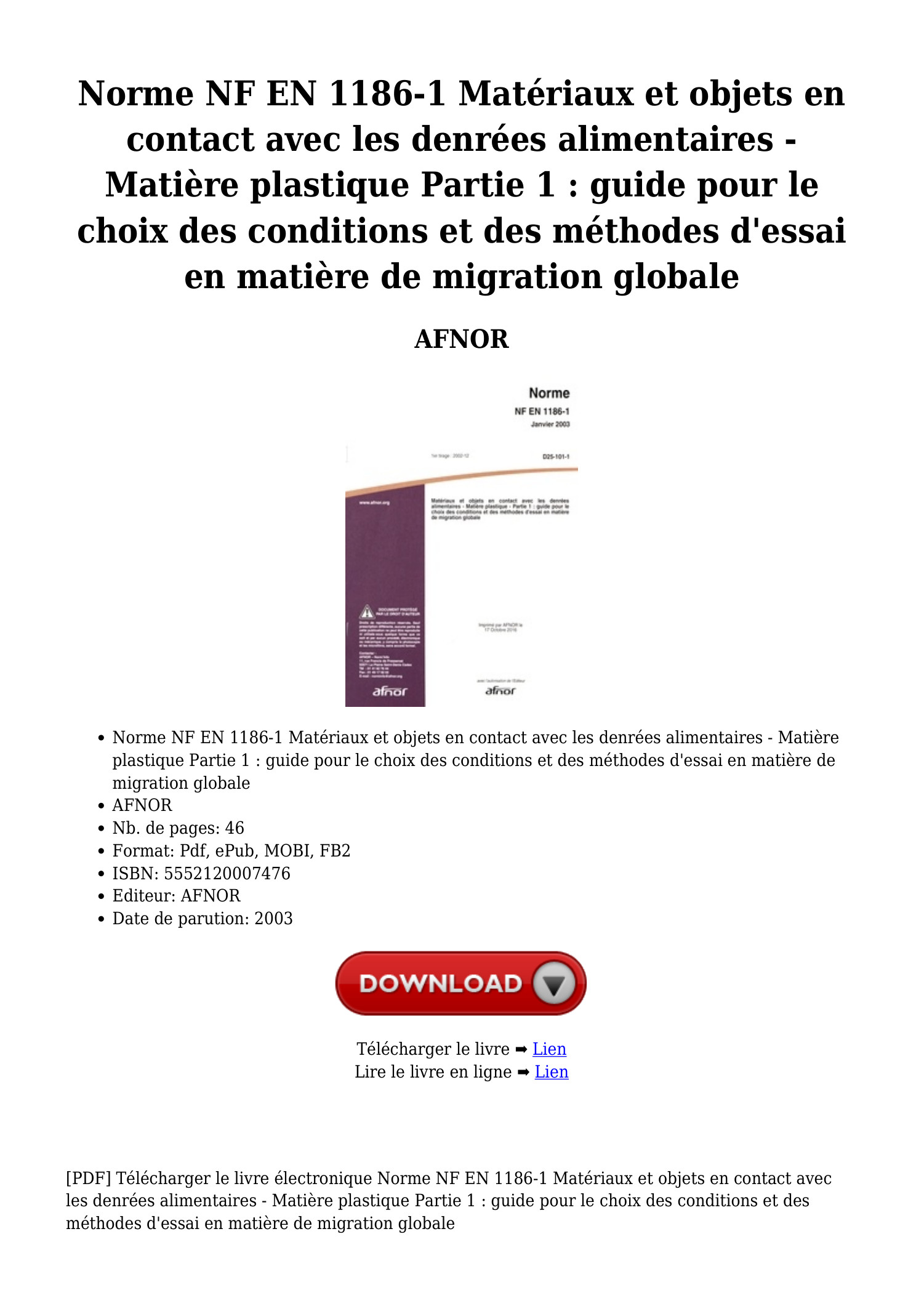 PDF-Kindle-Norme-NF-EN-1186-1.pdf | DocDroid