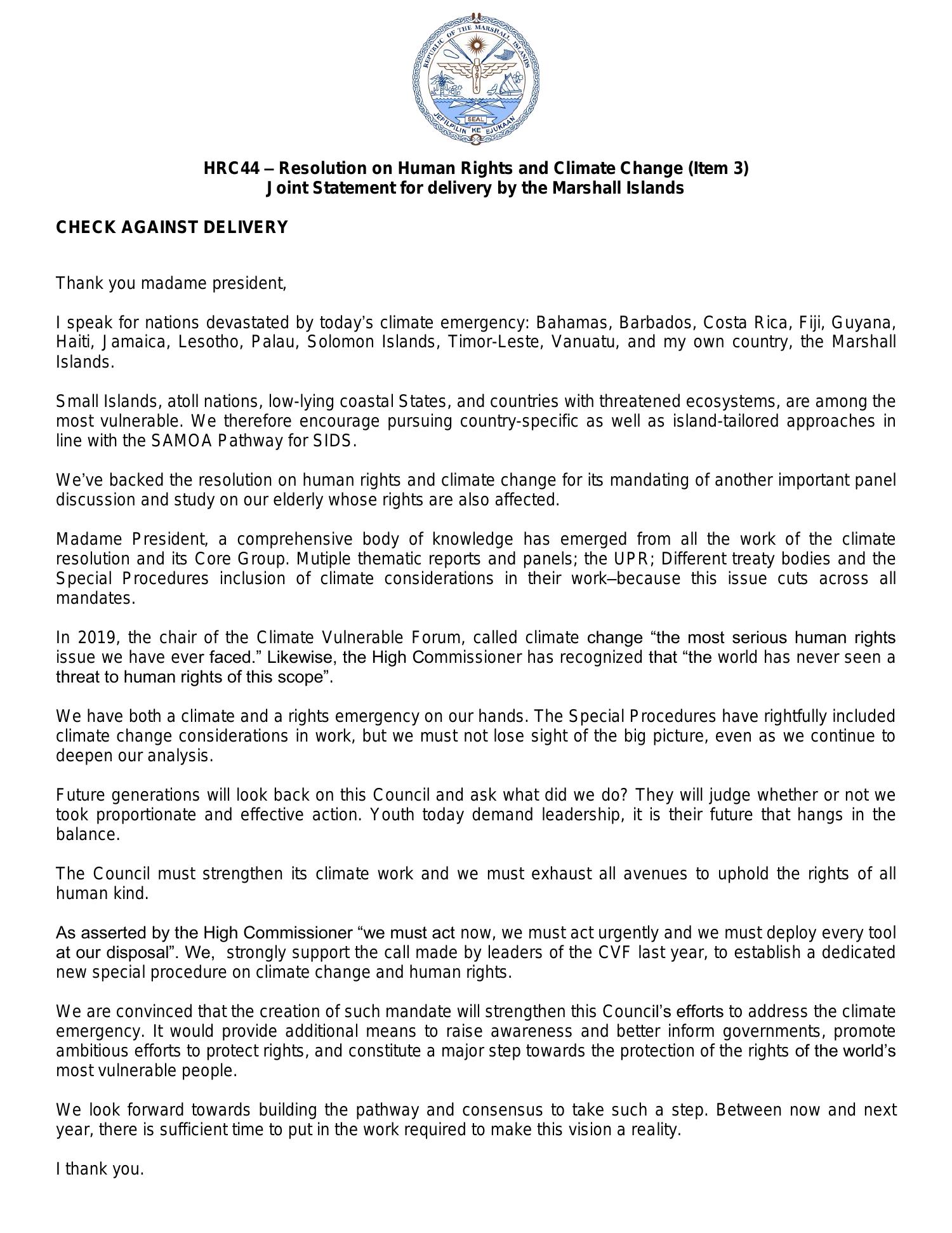 HRC44 JST on climate short CHECK AGAINST DELIVERY.pdf | DocDroid