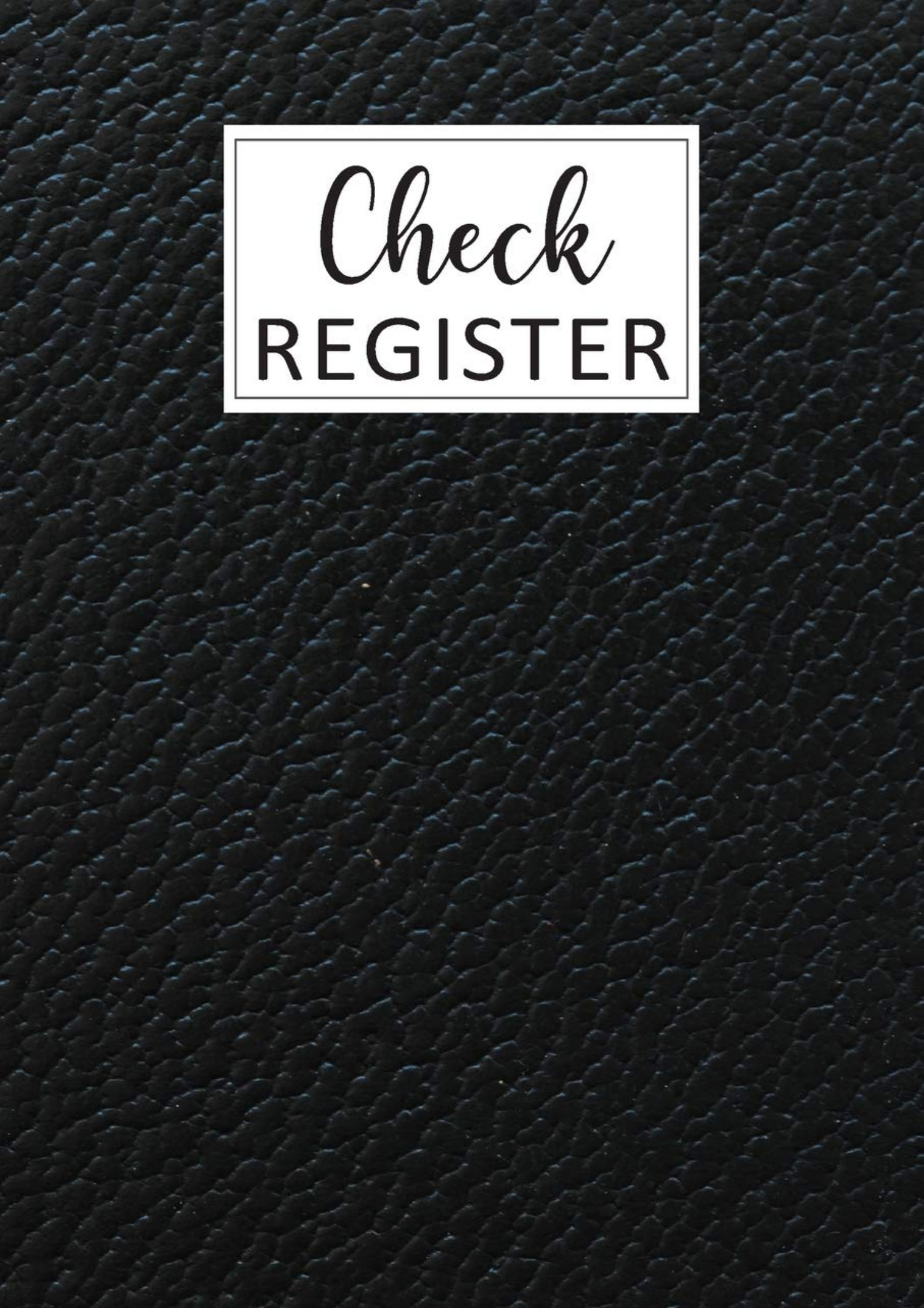 Check Register Simple Check Register Checkbook Registers Check and ...
