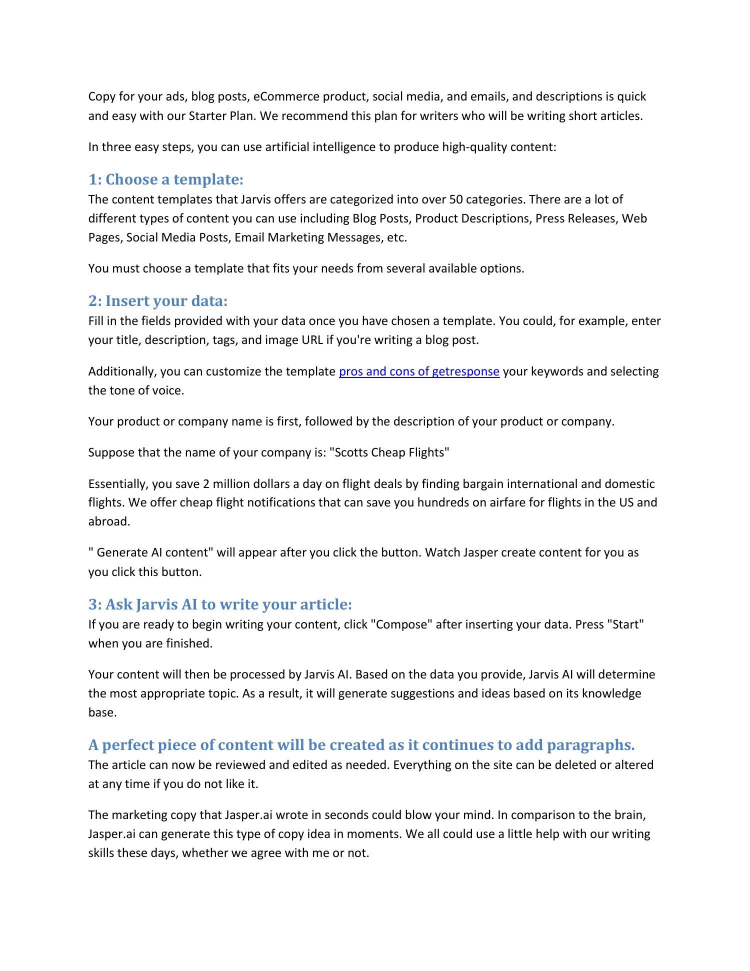 A perfect piece of content will be created as it continues to add ...