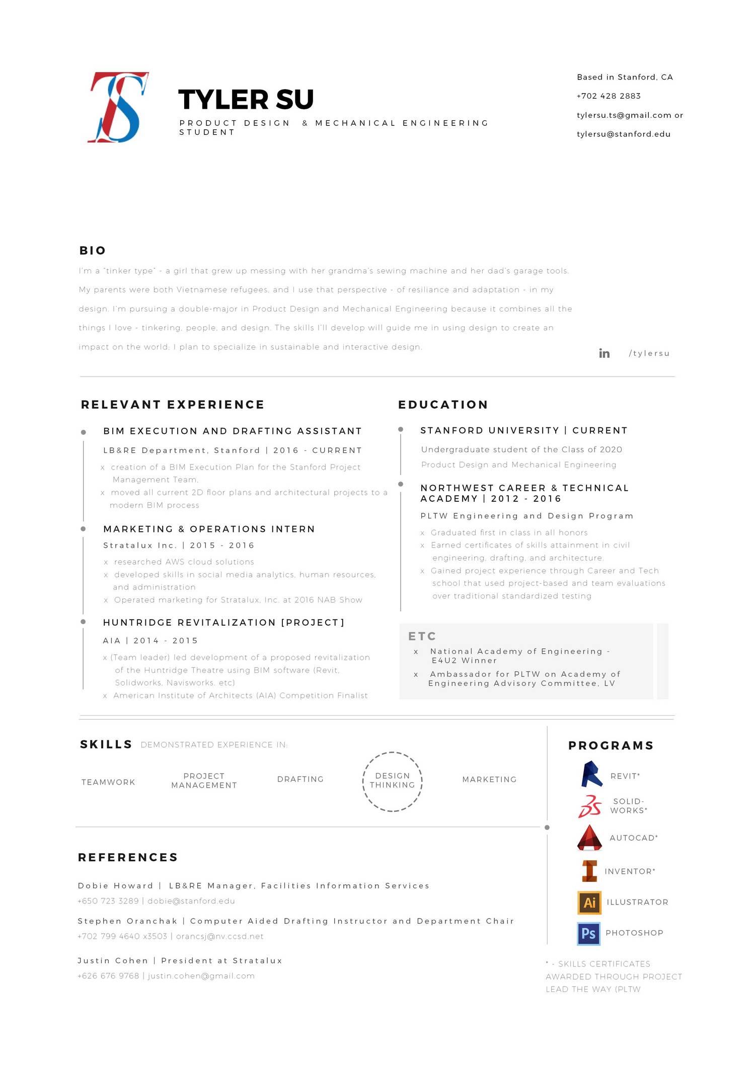 Tyler Su | Curriculum Vitale.pdf | DocDroid