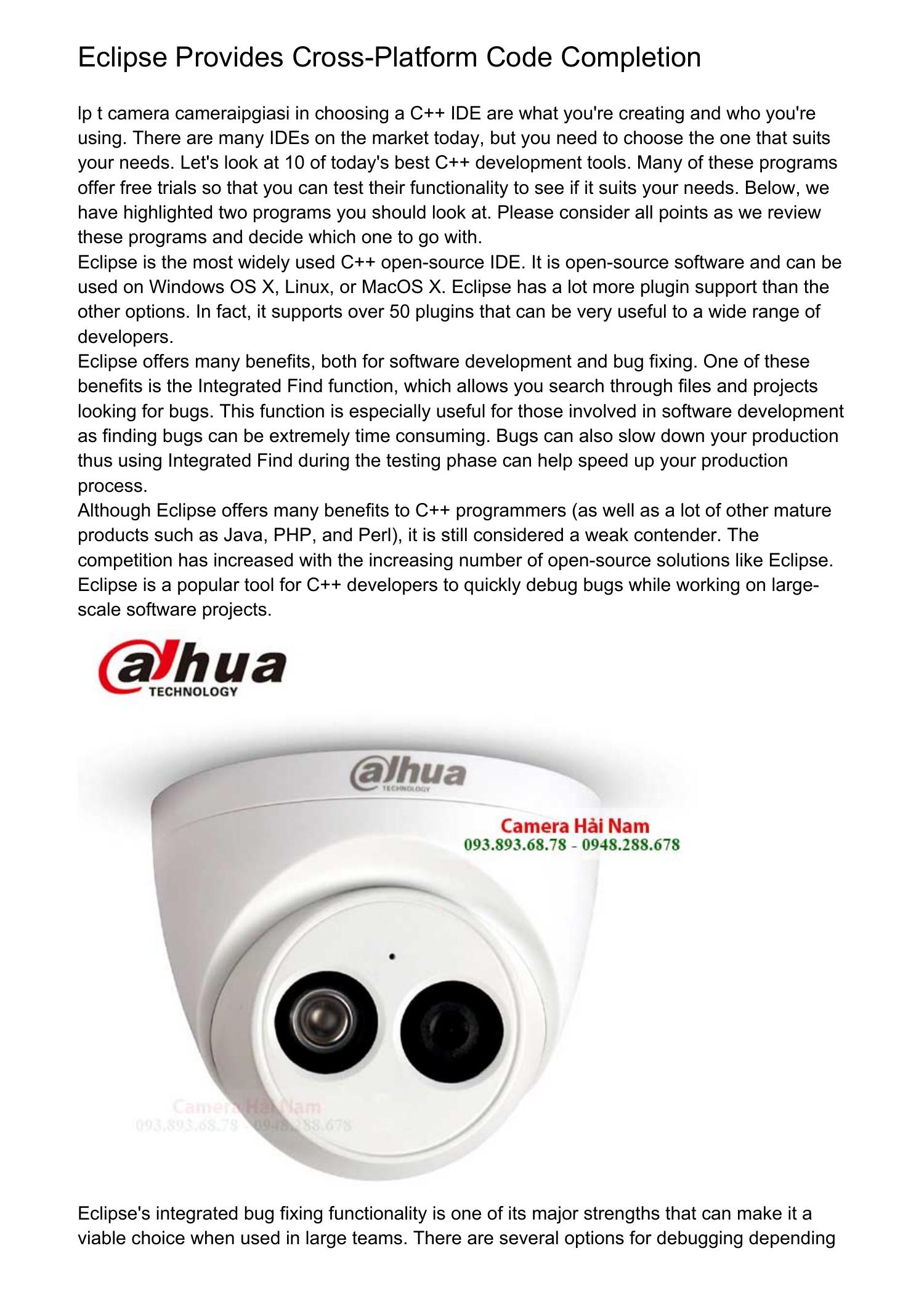 Eclipse Provides CrossPlatform Code Completionamgsf.pdf.pdf | DocDroid