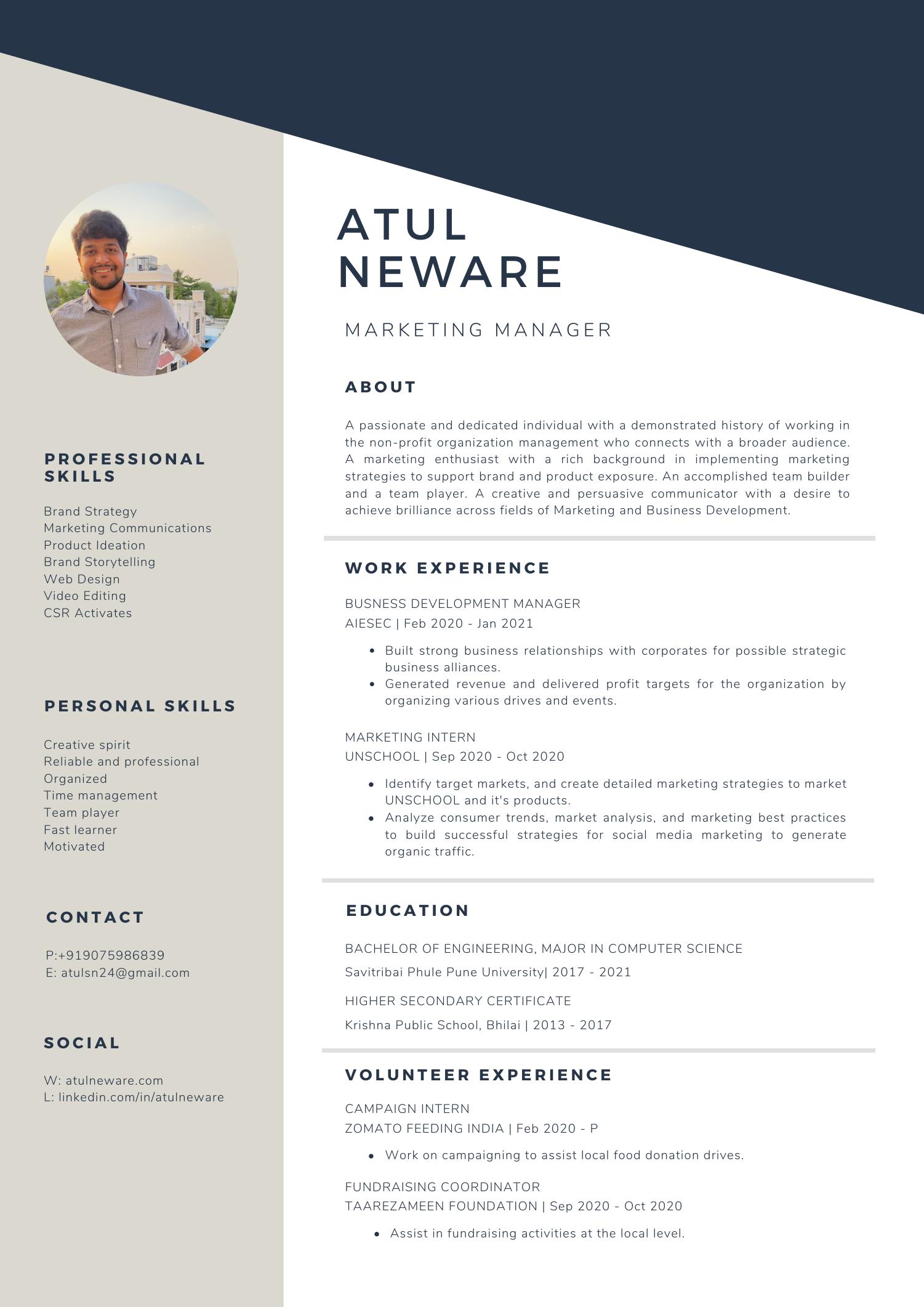 Atul Neware Resume.pdf | DocDroid