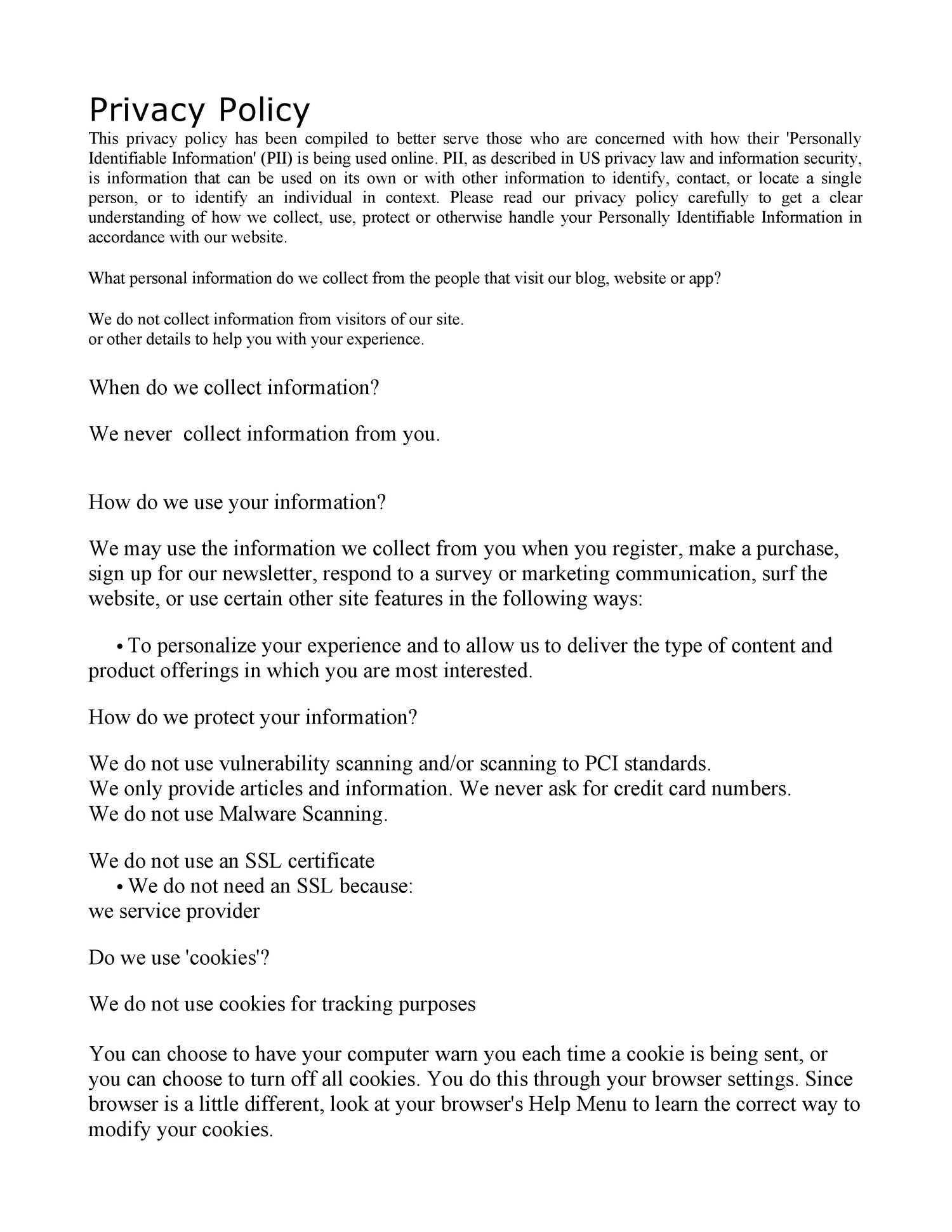 PPolcy.odt | DocDroid