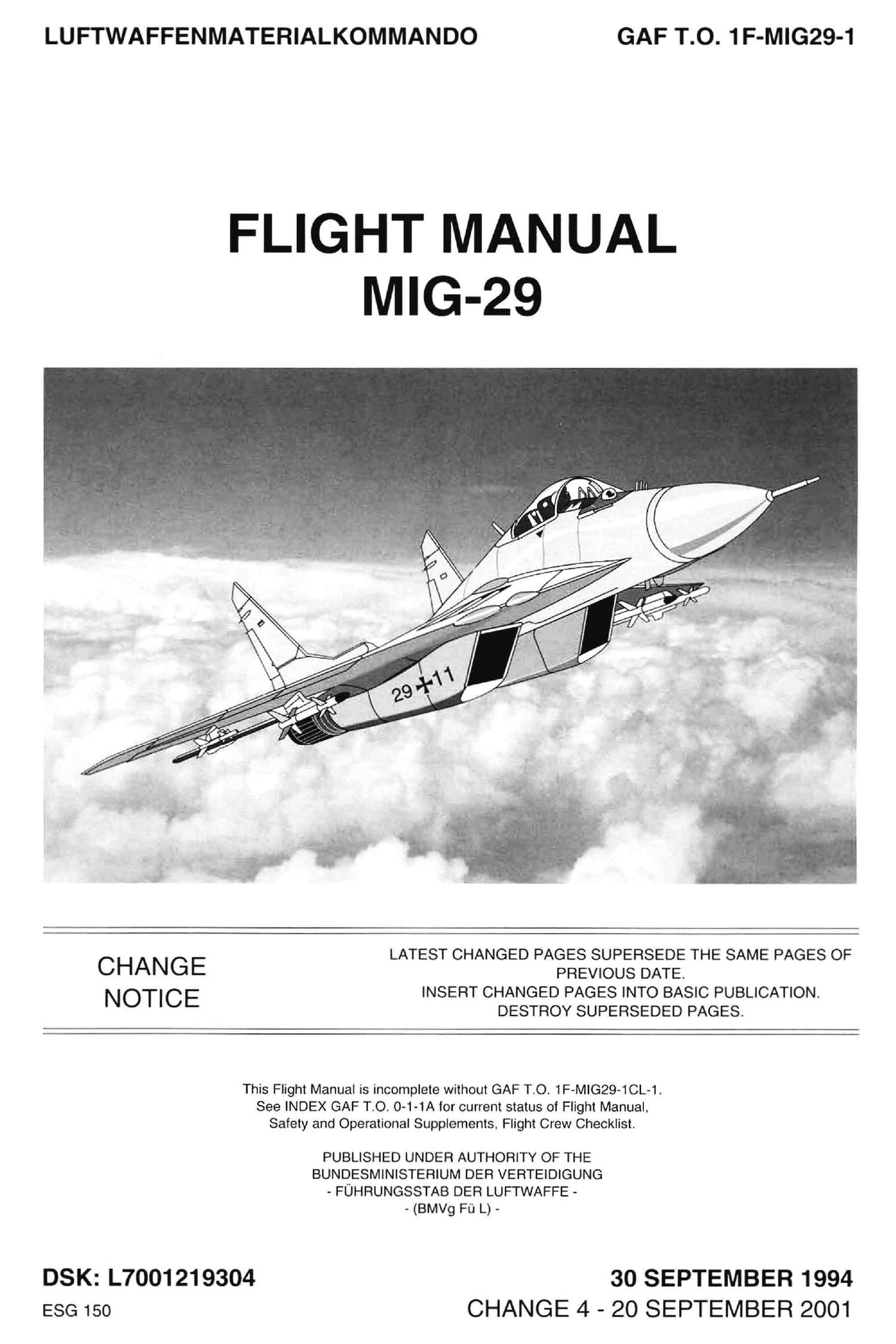 Flight manual MIG-29 Руководство по летной эксплуатации самолета МиГ-29 - 2001.pdf | DocDroid