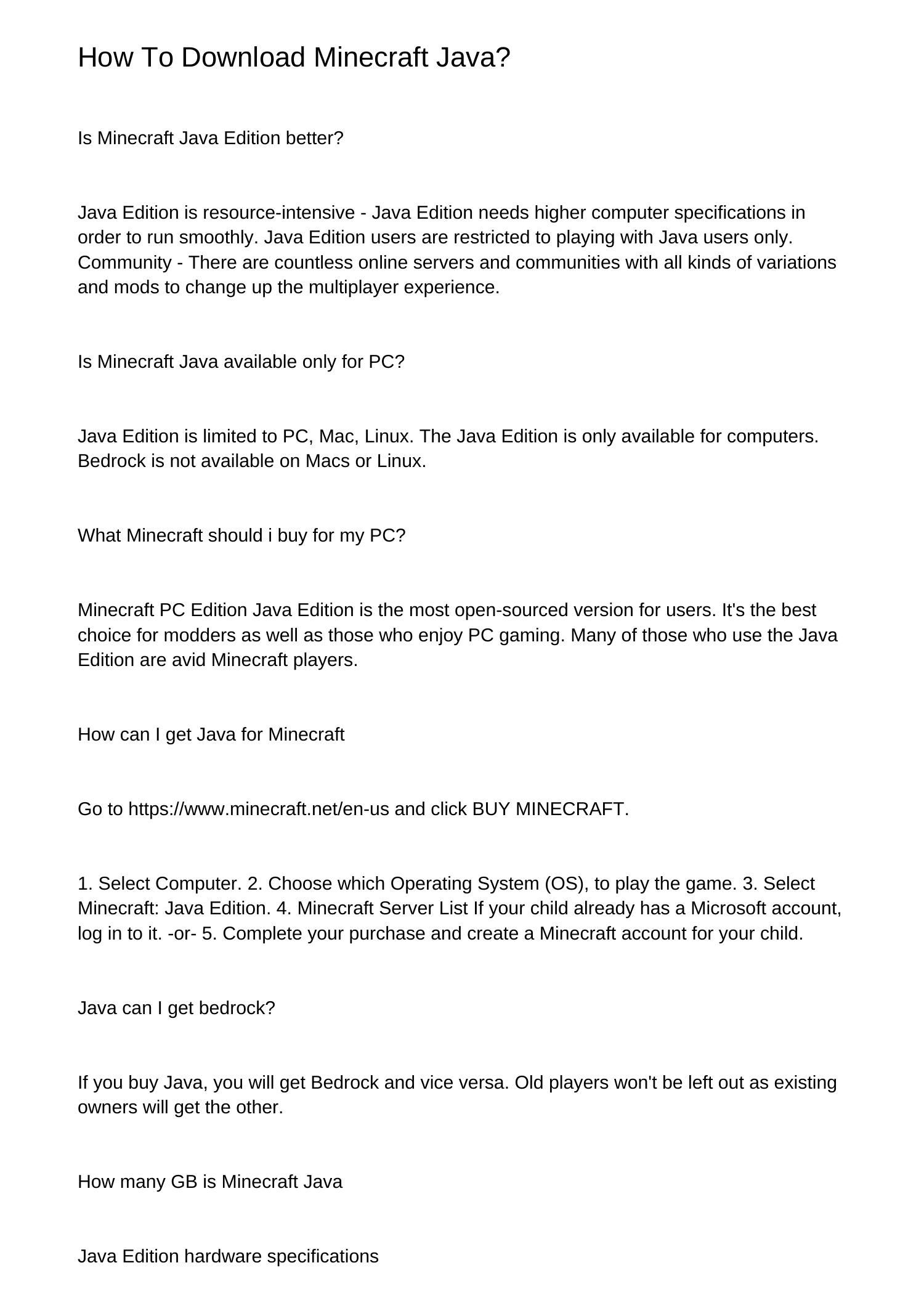 How To Download Minecraft Javauokwn.pdf.pdf | DocDroid